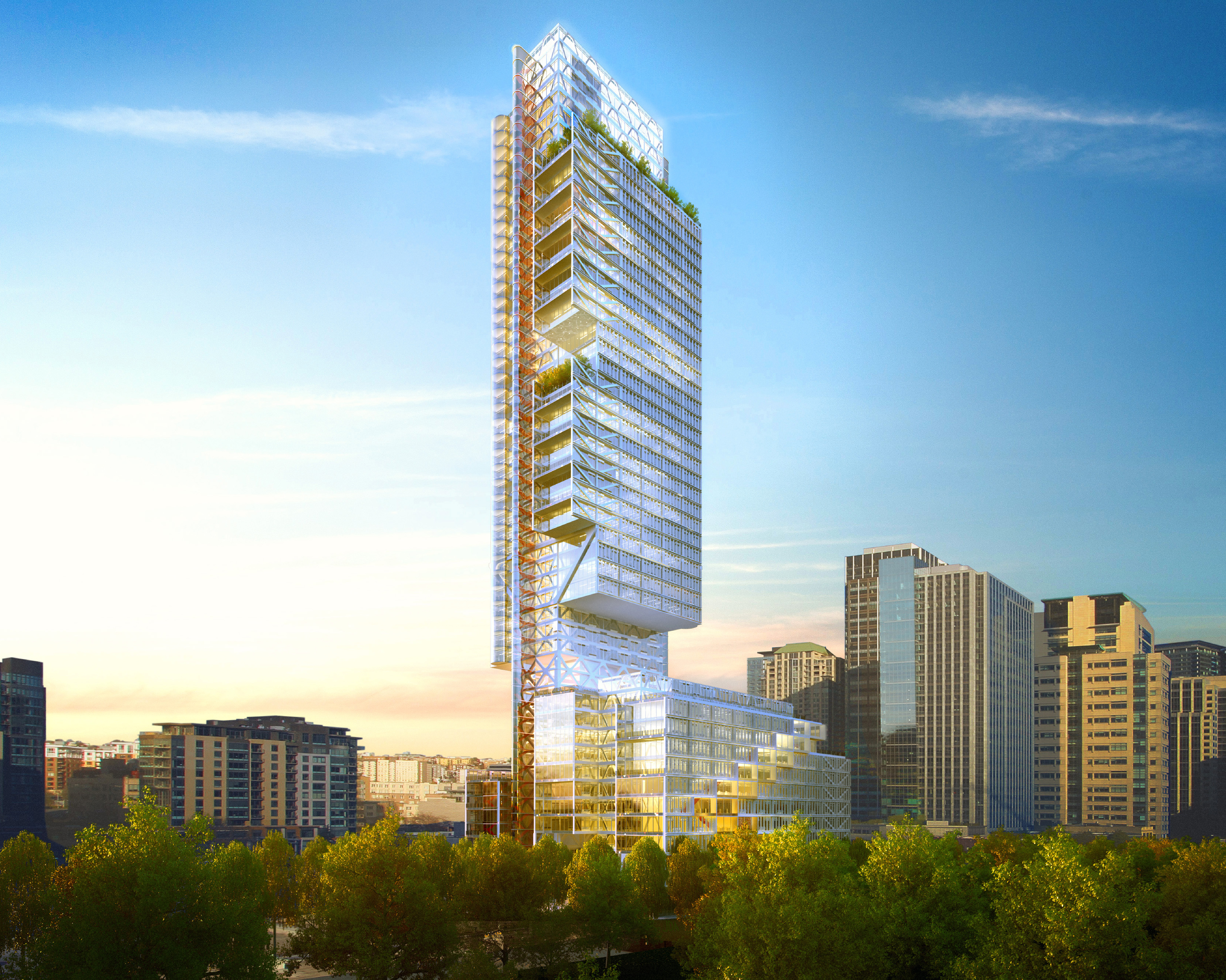 The Office Building of the Future by Pickard Chilton - Architizer