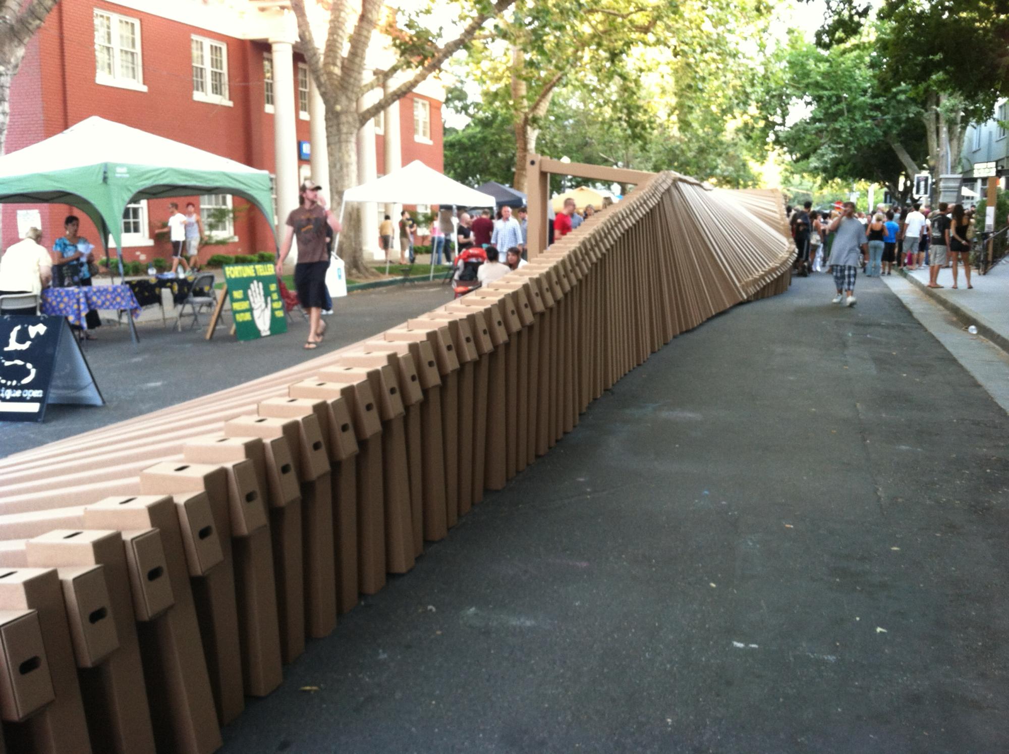 LAUNCH Temporary Architecture Pavilion by SacDigiFab - Architizer