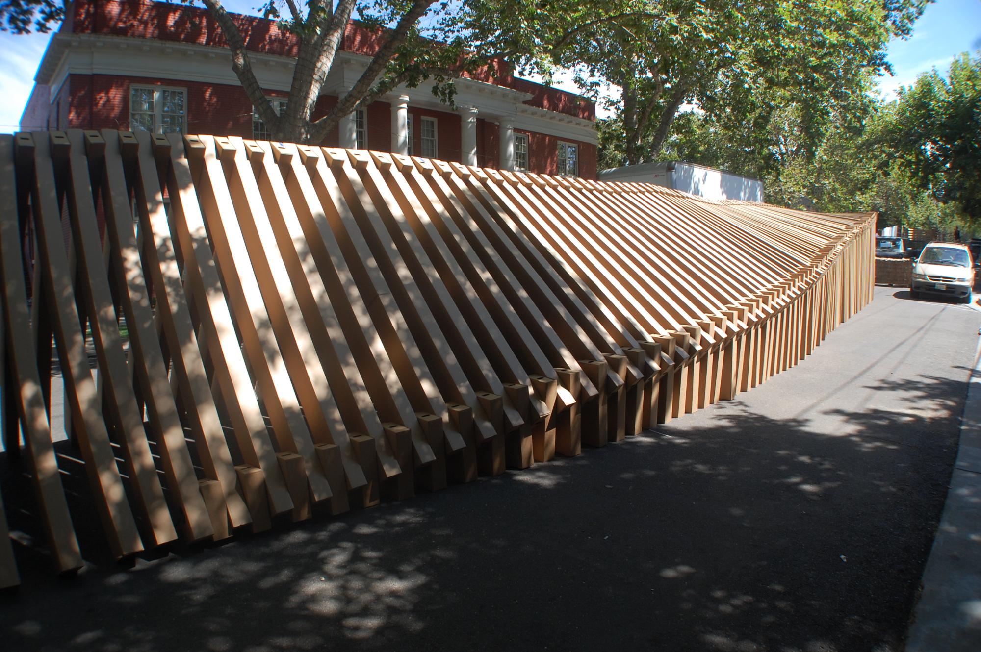 LAUNCH Temporary Architecture Pavilion by SacDigiFab - Architizer