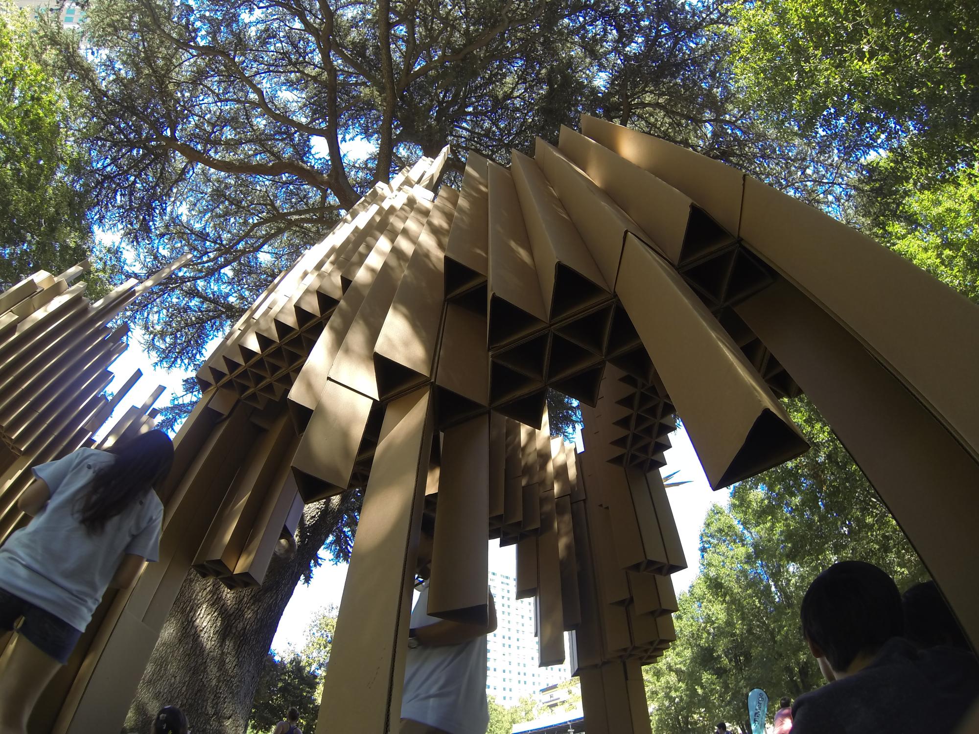 LAUNCH Temporary Architecture Pavilion by SacDigiFab - Architizer