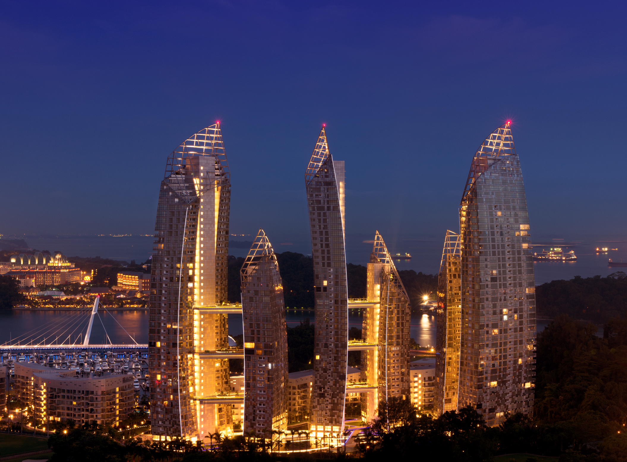 Reflections at Keppel Bay by Studio Libeskind - Architizer