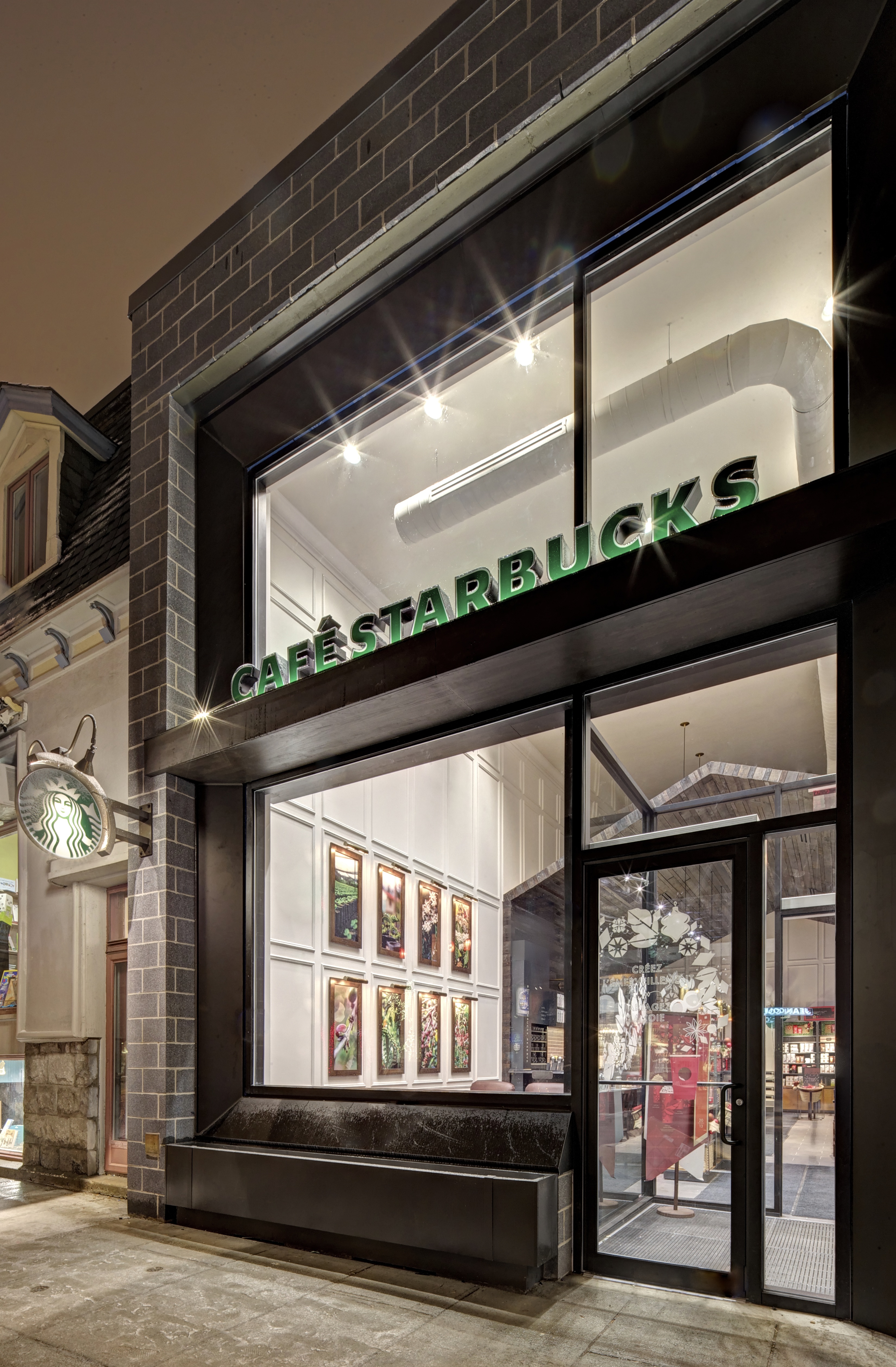 Starbucks Greene & Ste-Catherine by Aedifica architecture + design - Architizer
