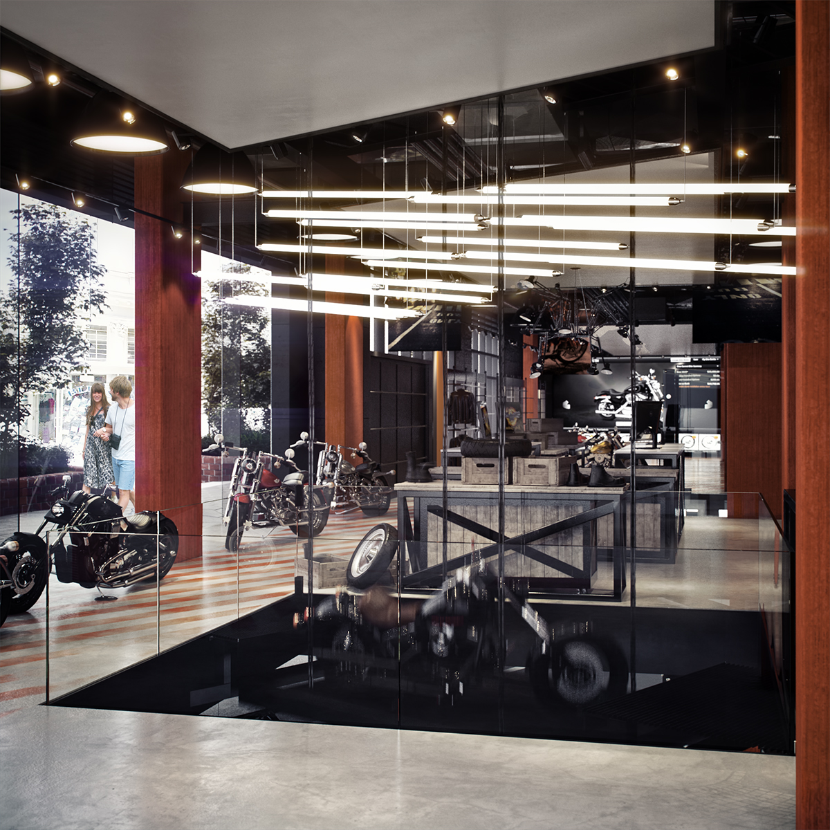 Harley-Davidson of New York City by Jordan Parnass Digital Architecture ...