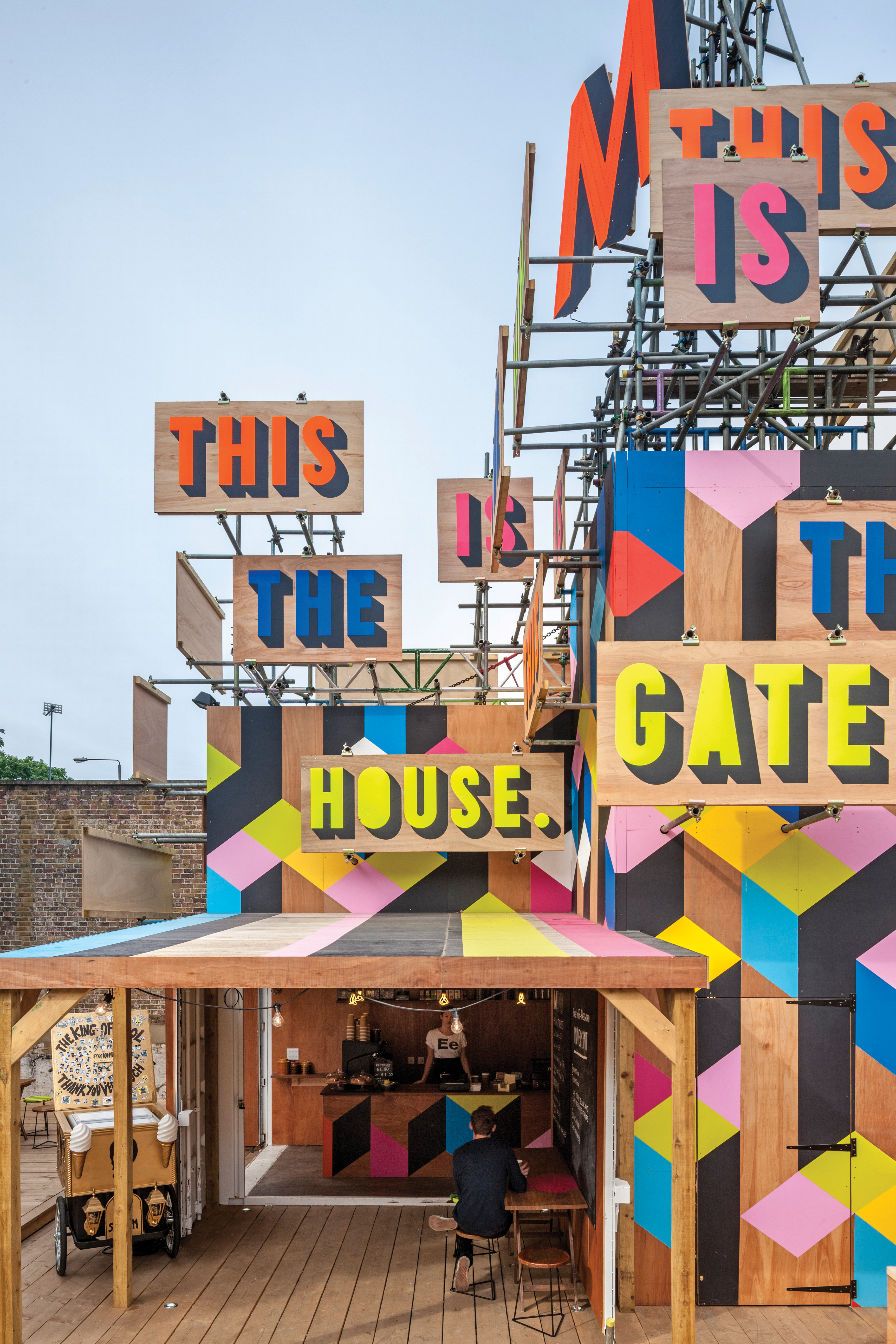 The Movement Cafe by Studio Myerscough - Architizer