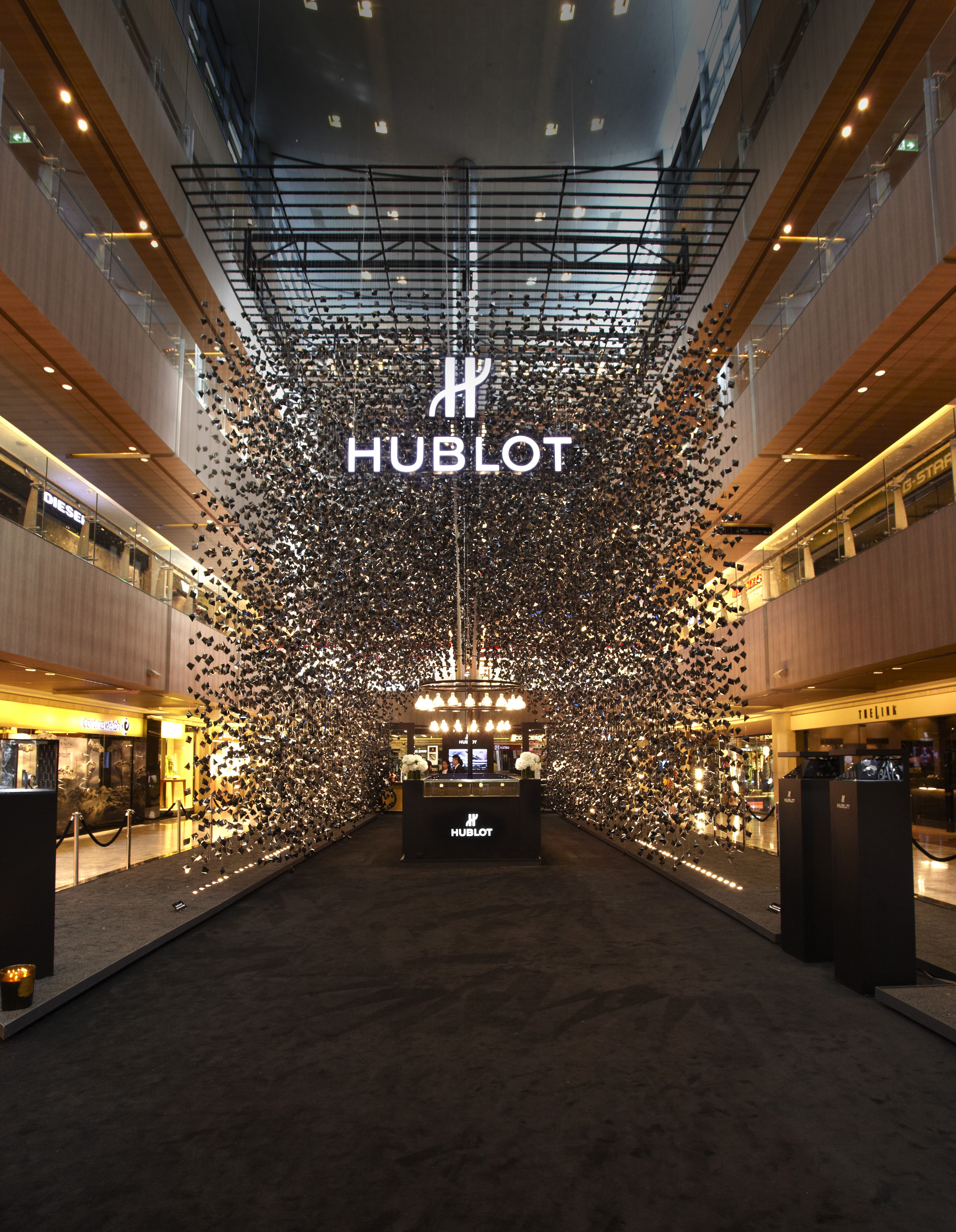 Hublot Pop-up Store by Asylum Creative Pte Ltd - Architizer