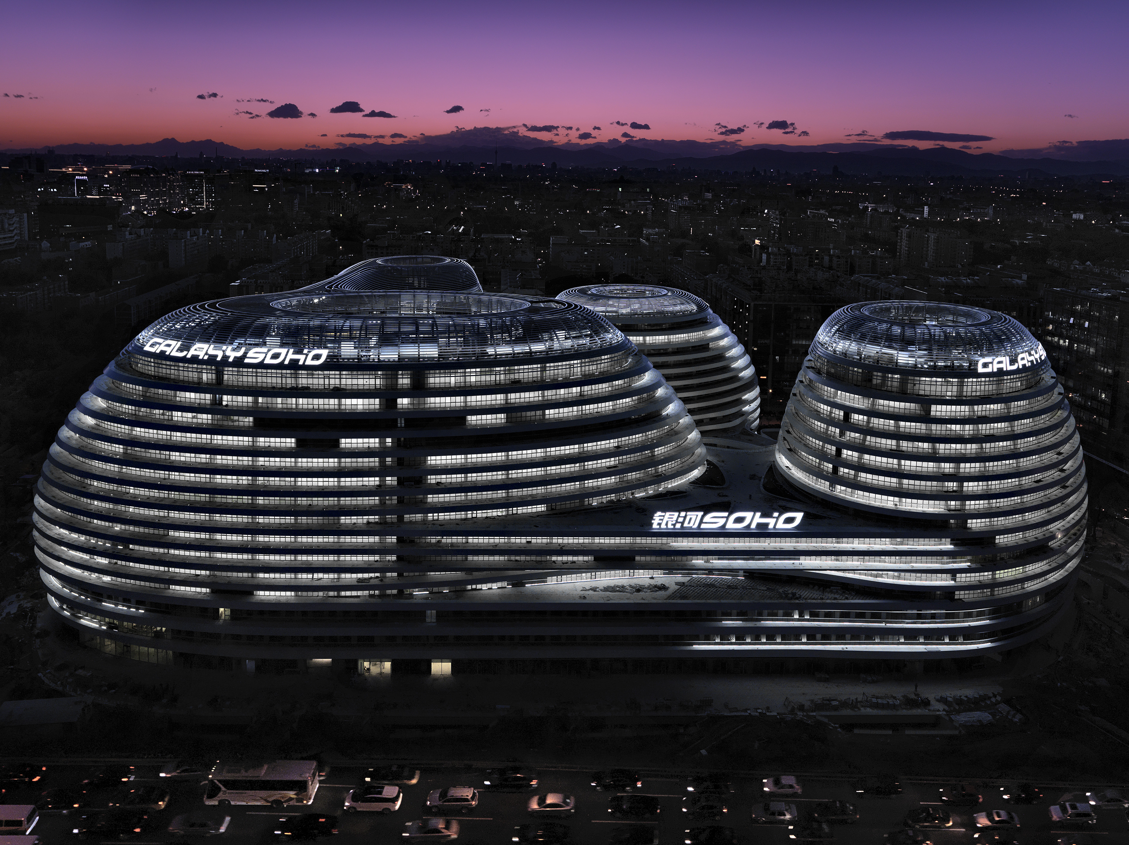 Galaxy SOHO by Jonathan Leijonhufvud Architectural Photography, Zaha ...