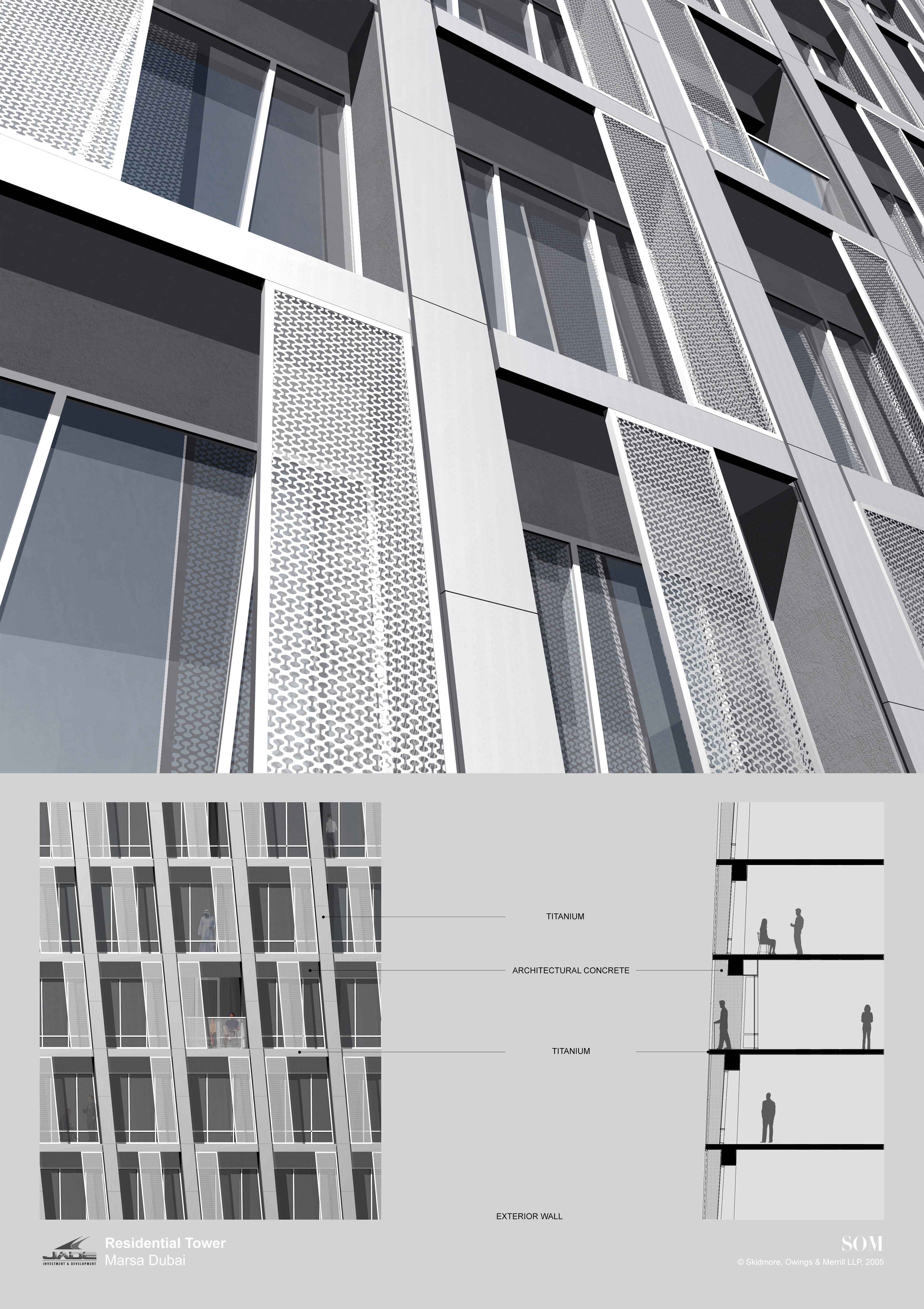 Cayan Tower by Skidmore, Owings & Merrill (SOM) - Architizer