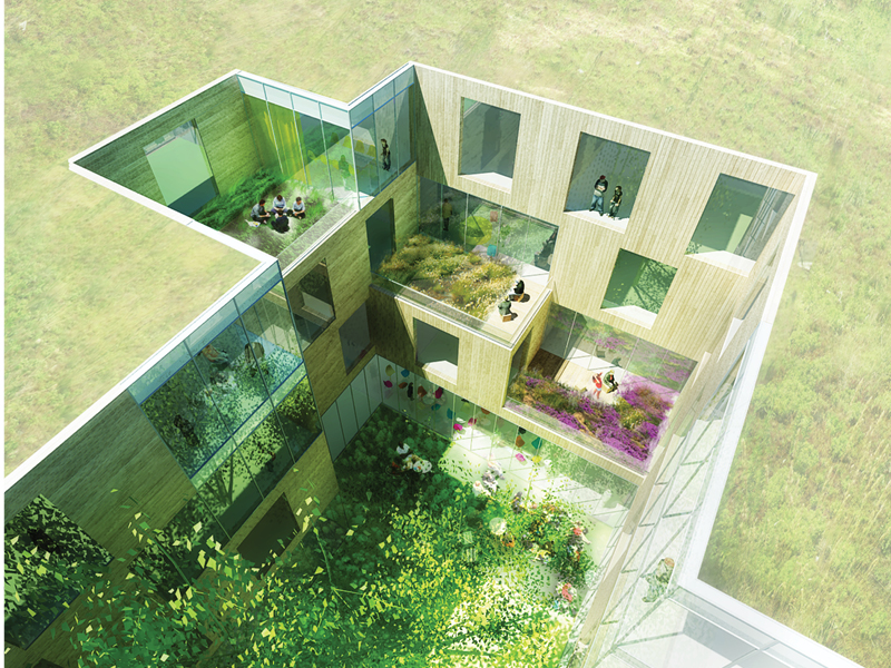 Glostrup Neuro Rehabilitation House by NORD Architects - Architizer