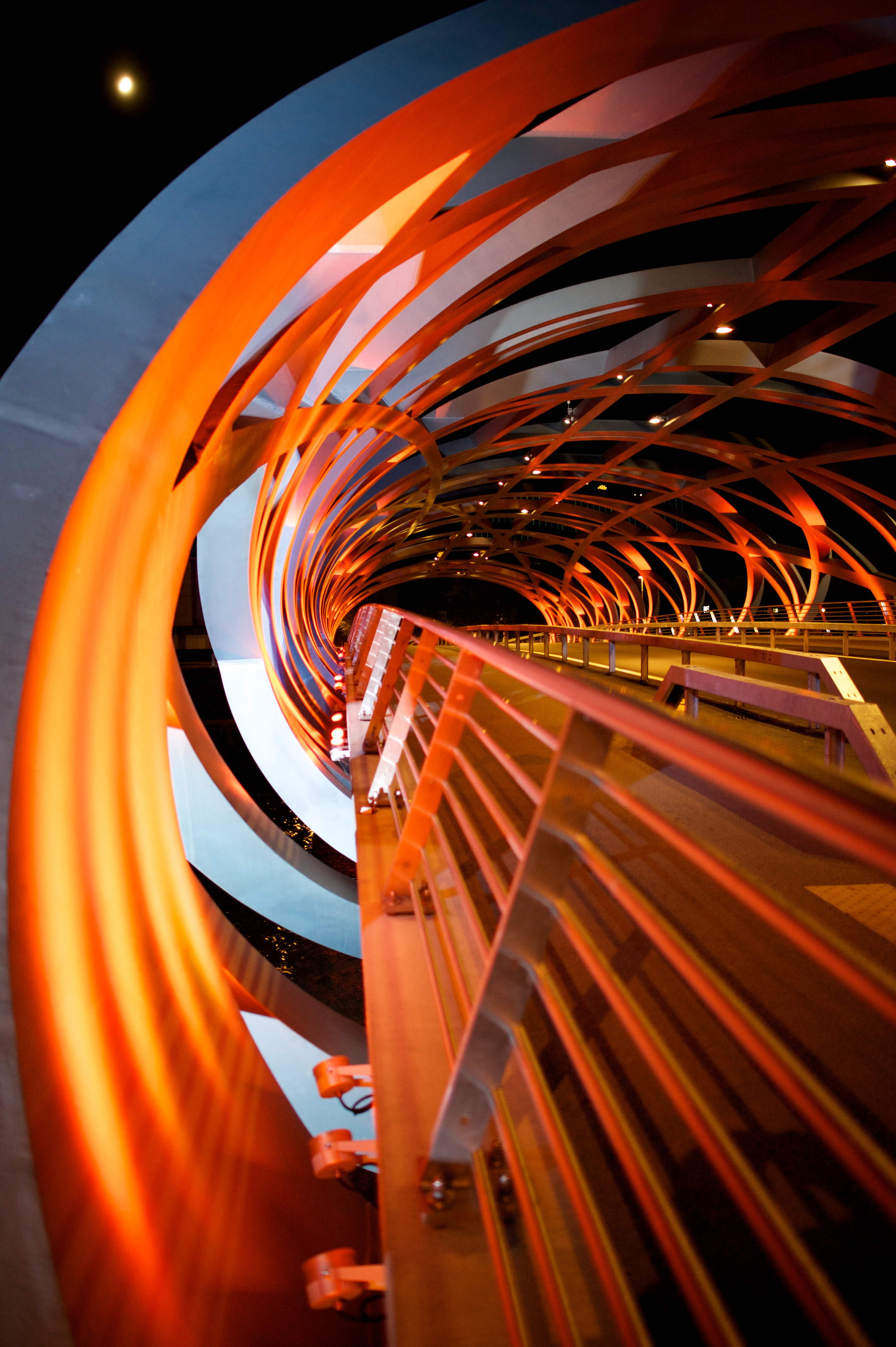 Hans-Wilsdorf Bridge by atelier d'architecture Brodbeck-Roulet sa ...