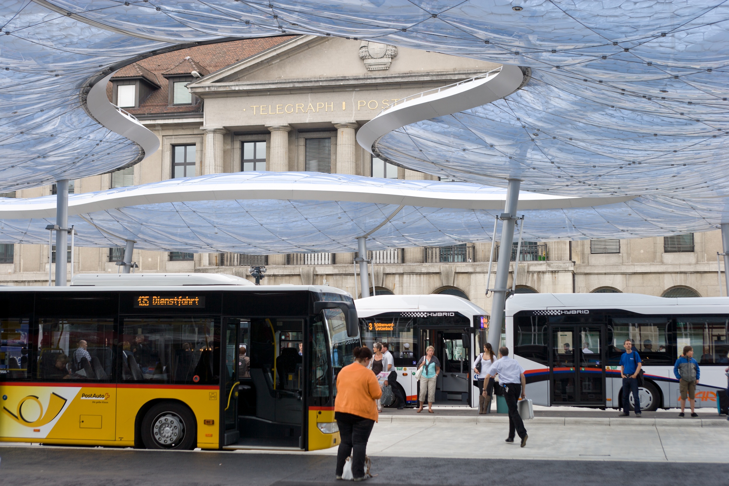 Bus Terminal Aarau by Vehovar & Jauslin Architektur - Architizer