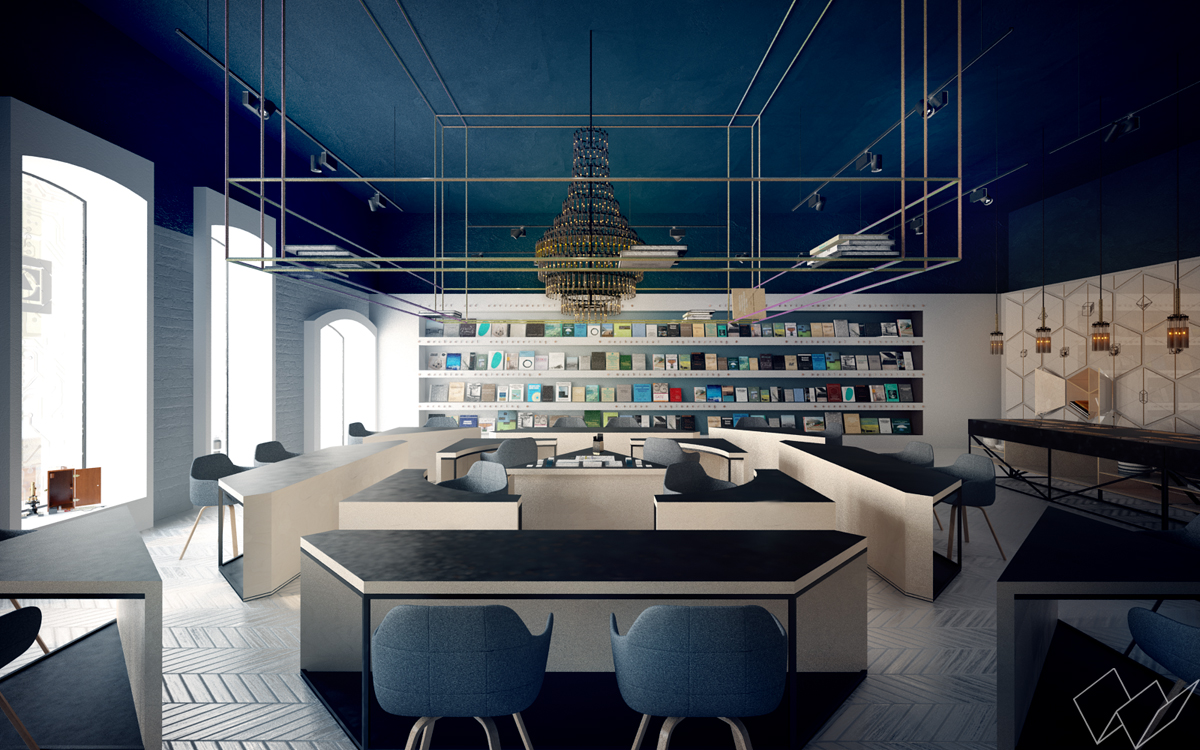 Science Café-Library by Wigandt - Architizer