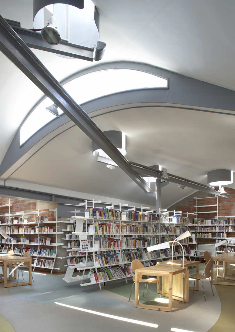 PALAFOLLS PUBLIC LIBRARY by Miralles Tagliabue EMBT - Architizer
