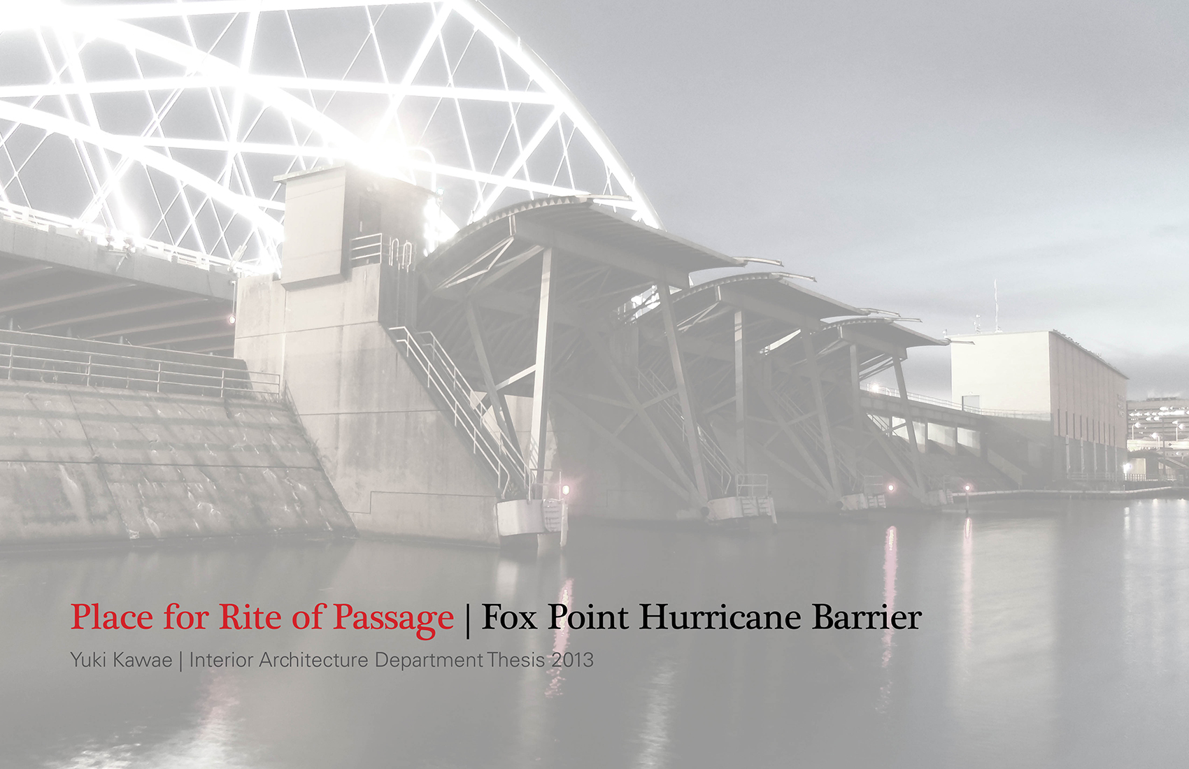 Fox Point Hurricane Barrier by RISD Interior Architecture - Architizer