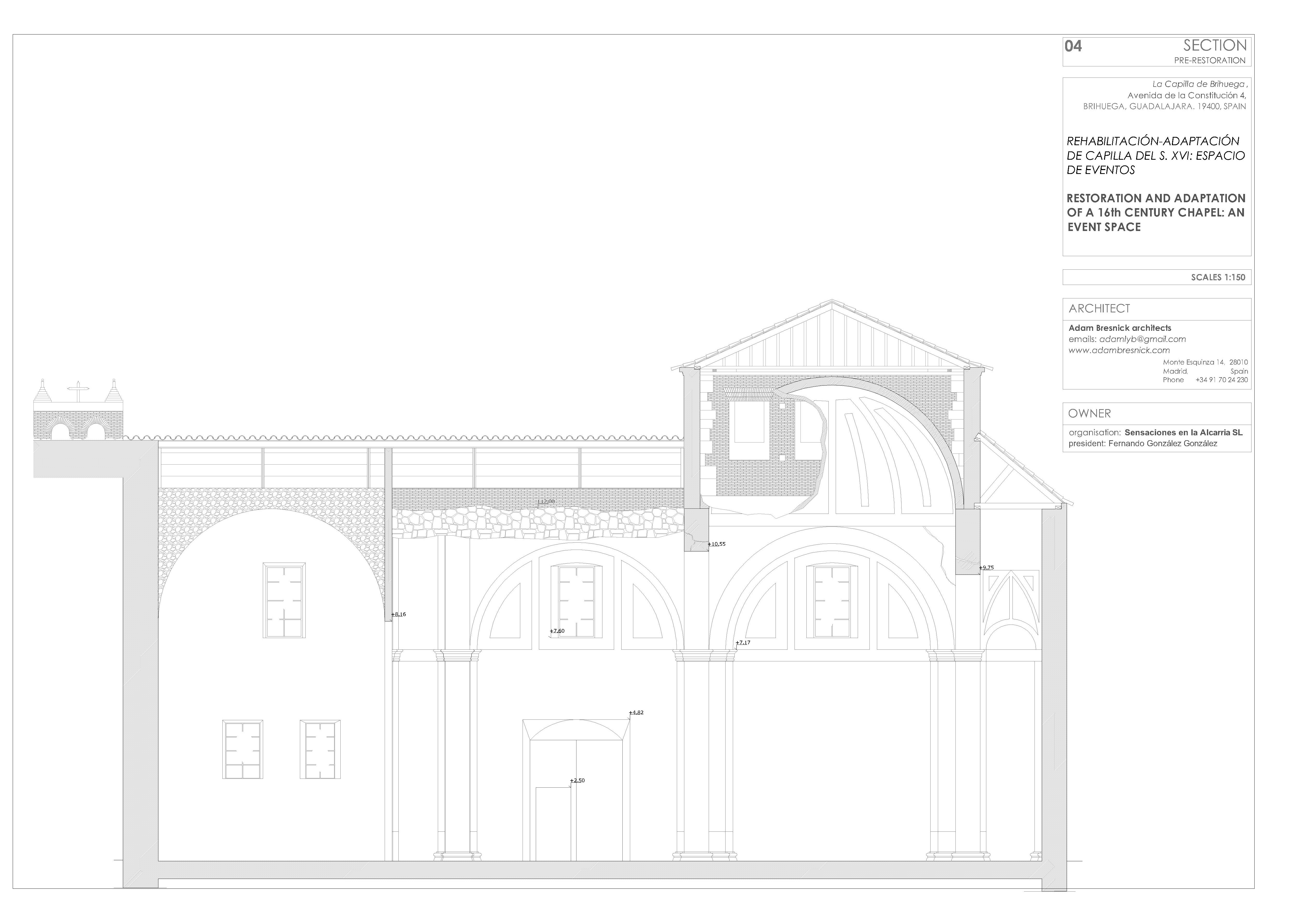 Restoration and Adaptation of a 16th century Chapel: an Event Space by ...