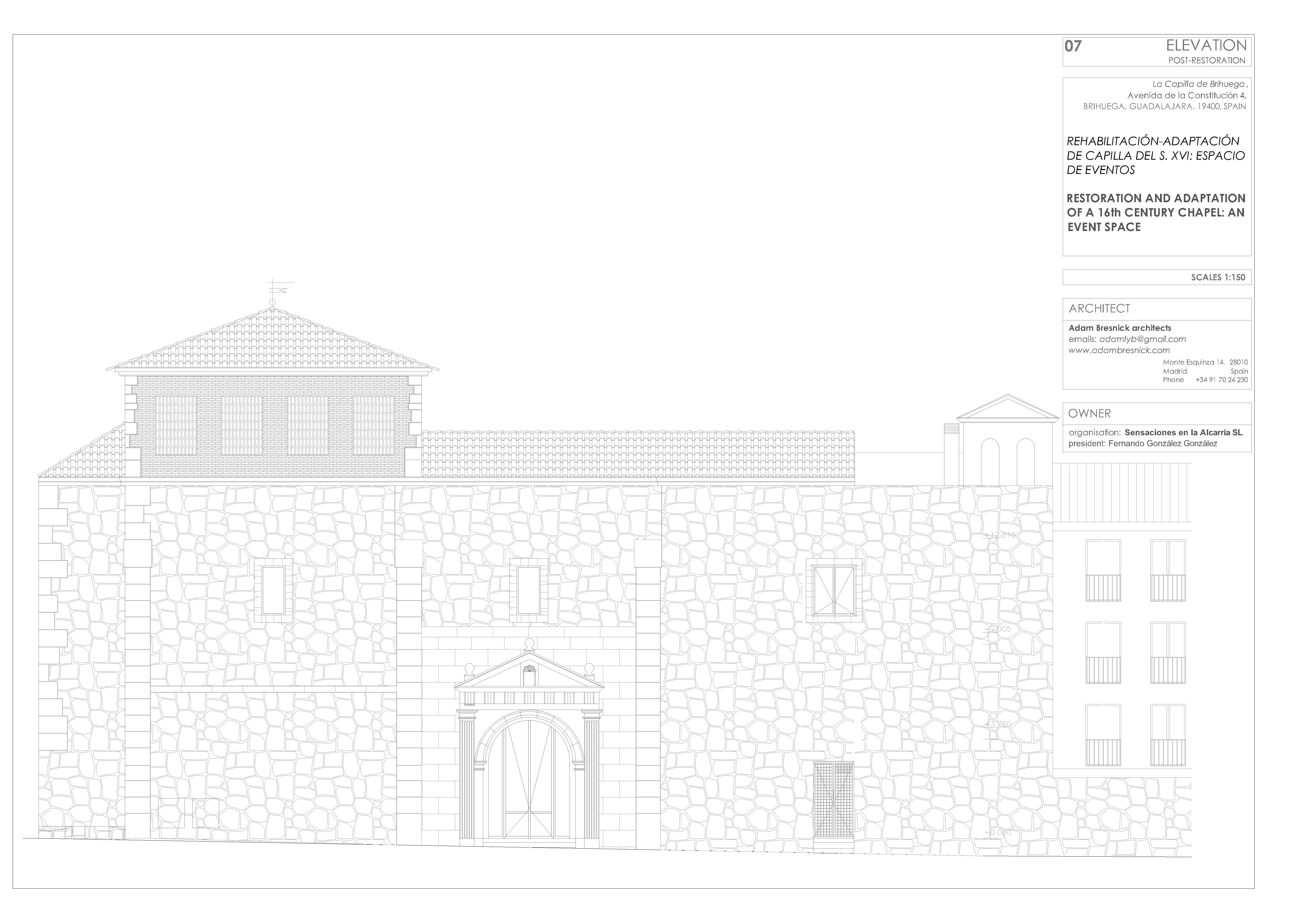 Restoration and Adaptation of a 16th century Chapel: an Event Space by ...