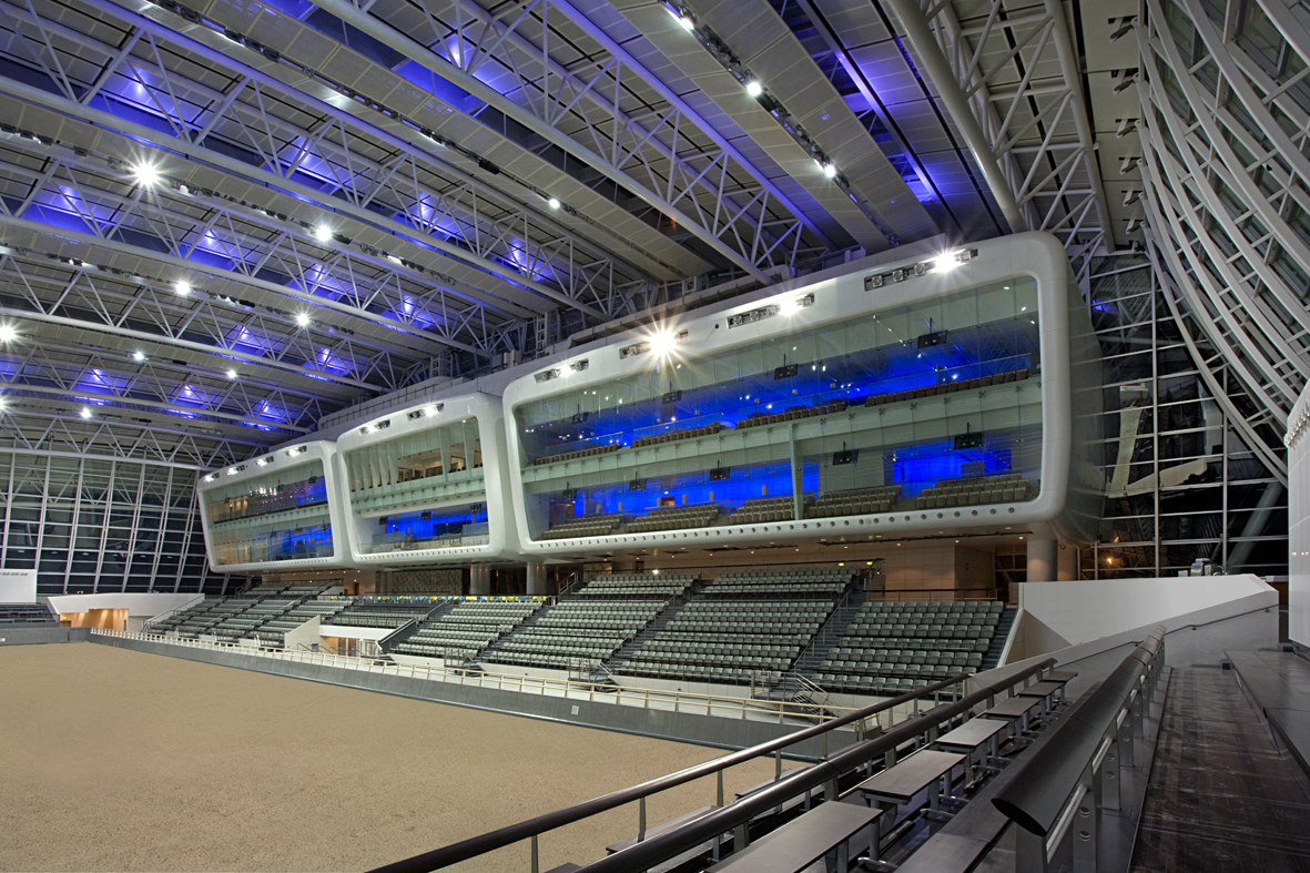 Al Shaqab Equestrian Performance Arena - Architizer