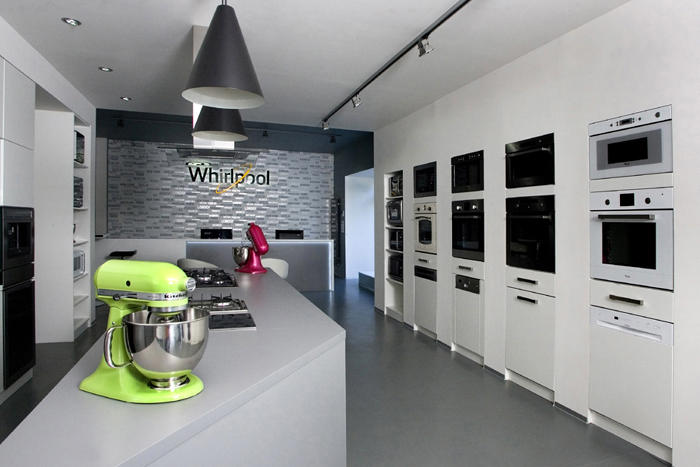 Showroom WHIRLPOOL by Ing.arch. Eva Bradáčová - Architizer