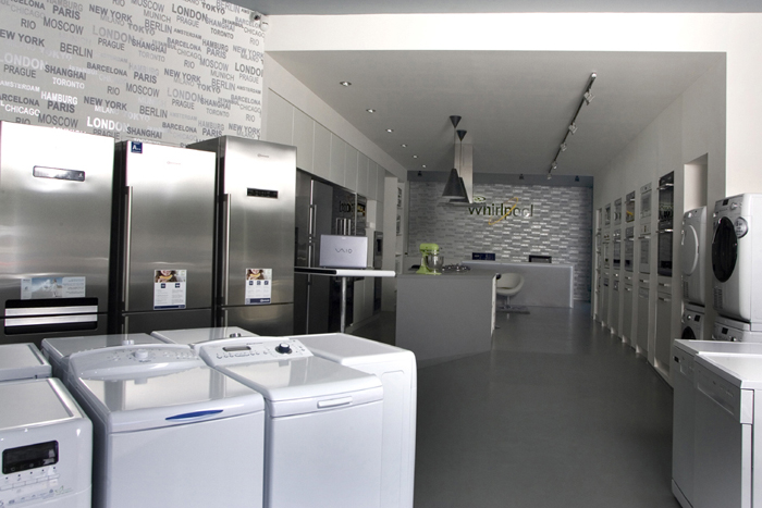 Showroom WHIRLPOOL by Ing.arch. Eva Bradáčová - Architizer