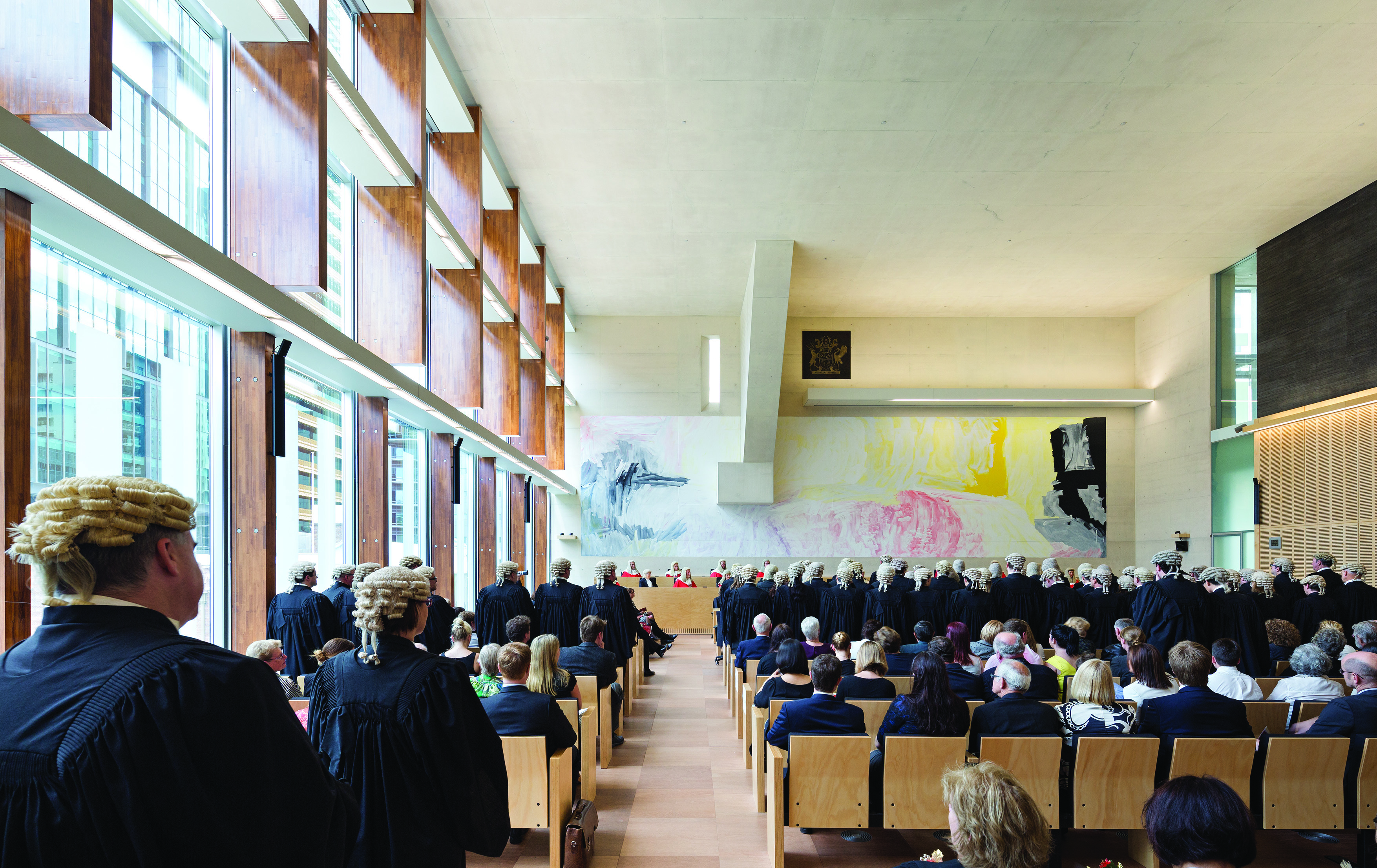 Queen Elizabeth II Courts of Law by Architectus - Architizer