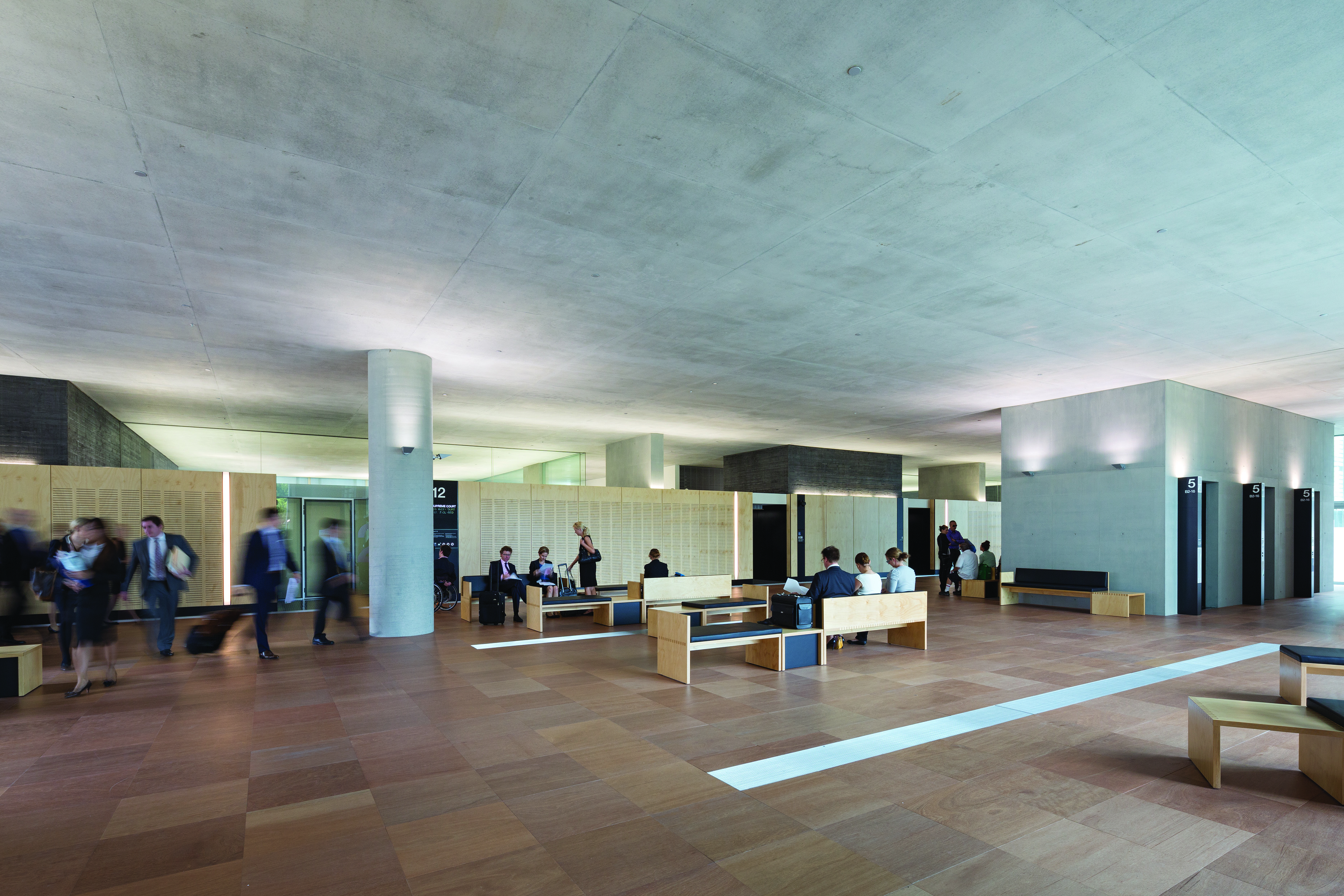 Queen Elizabeth II Courts of Law by Architectus - Architizer