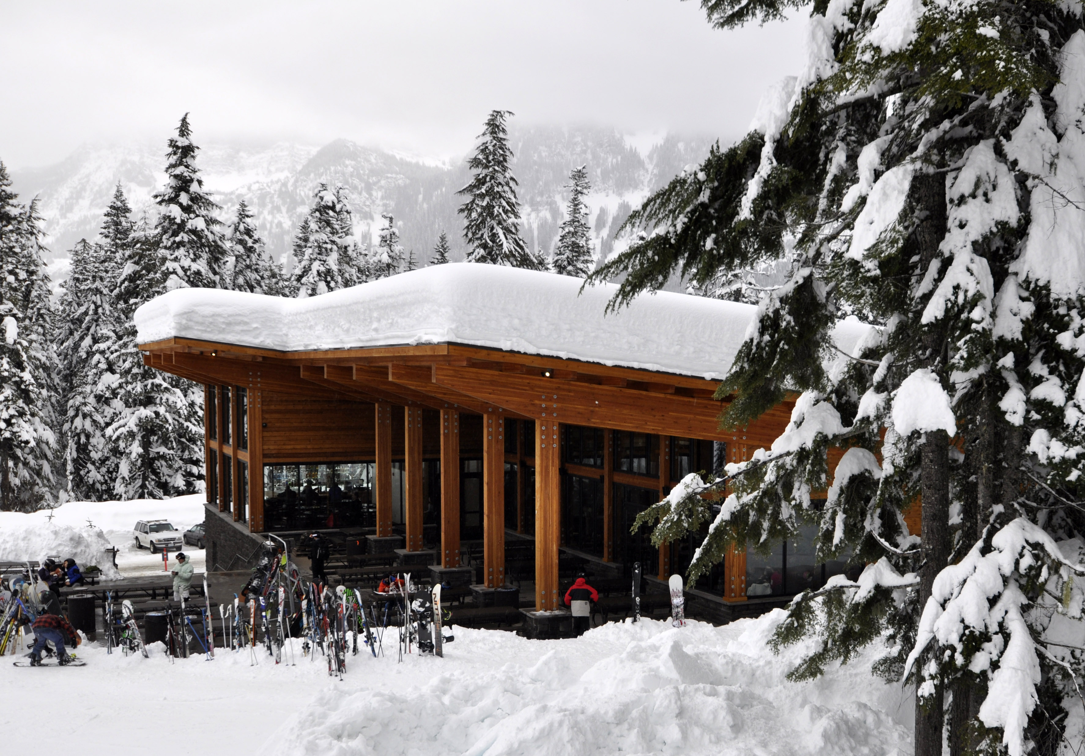 Silver Fir Ski Lodge by Urbanadd - Architizer