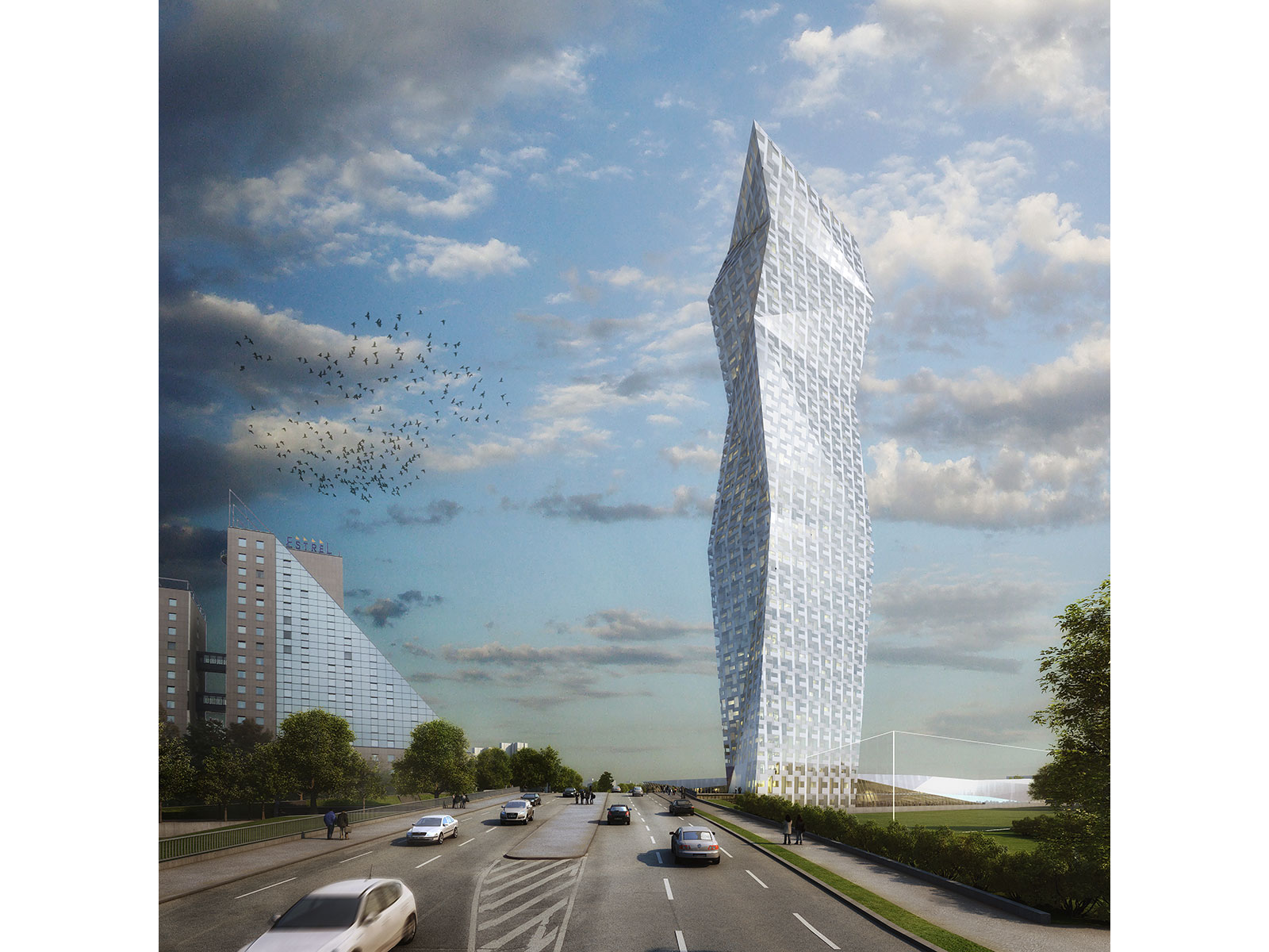 Autobahn Church by schneider+schumacher / Frankfurt - Vienna - Tianjin ...