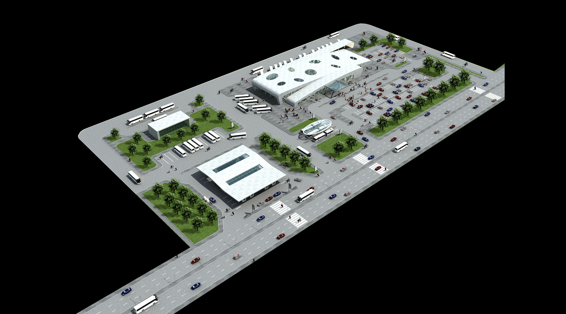 Ankara Multi-Bus Station by Teamwork Architects - Architizer