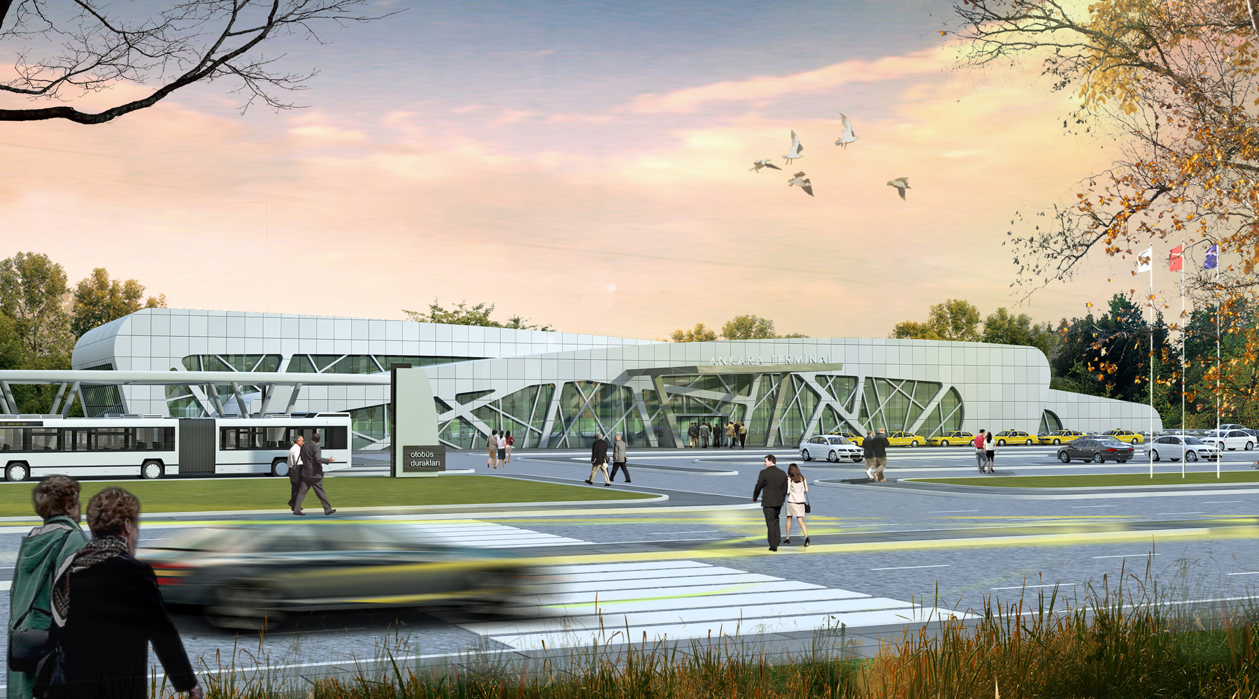 Ankara Multi-Bus Station by Teamwork Architects - Architizer