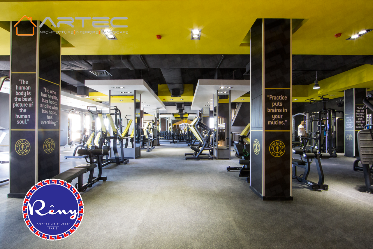 Fitness Prime (Gold's gym Dream Land) by Rêny - Architizer