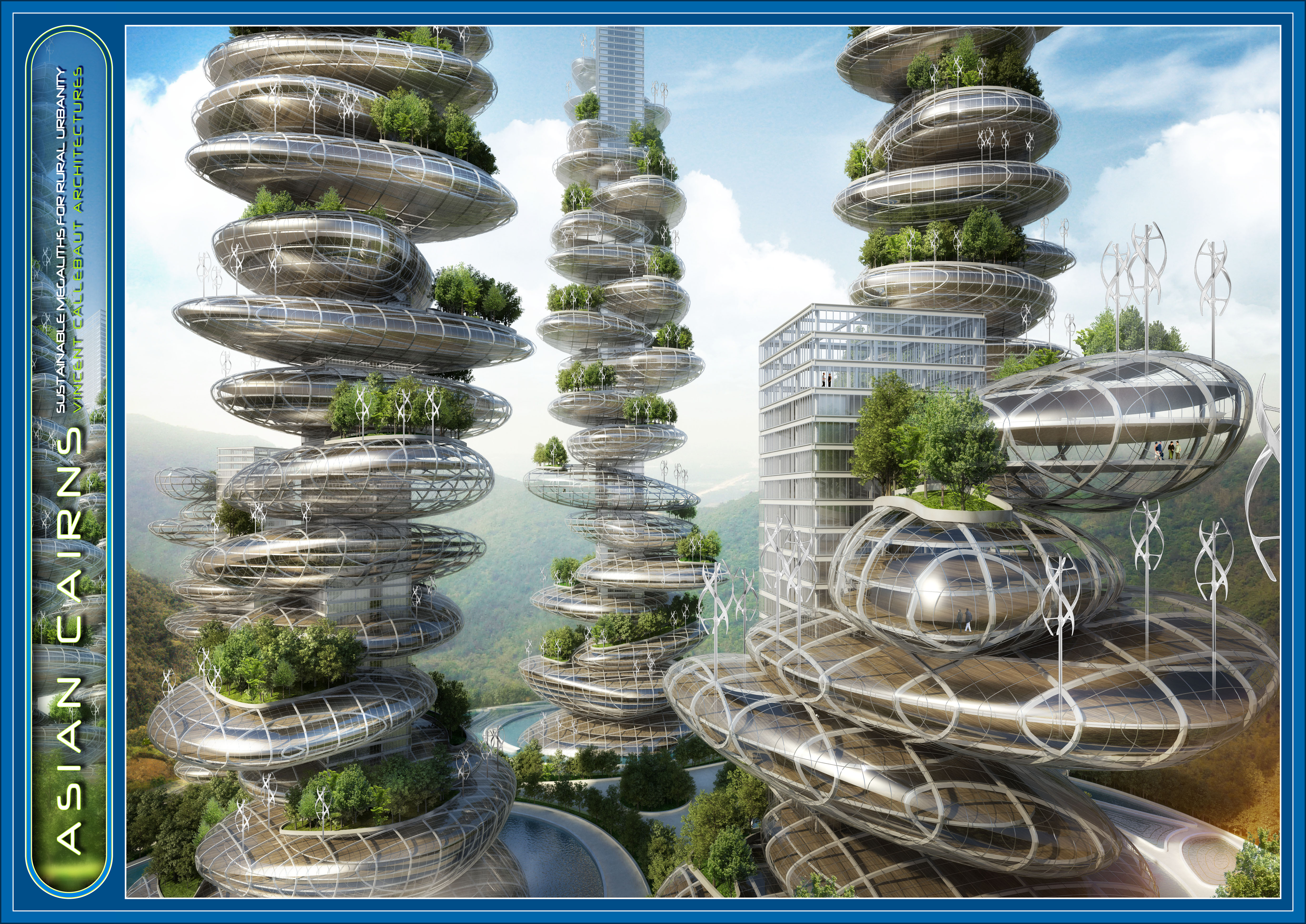 Bionic Arch, A Sustainable Tower by Vincent Callebaut Architectures ...