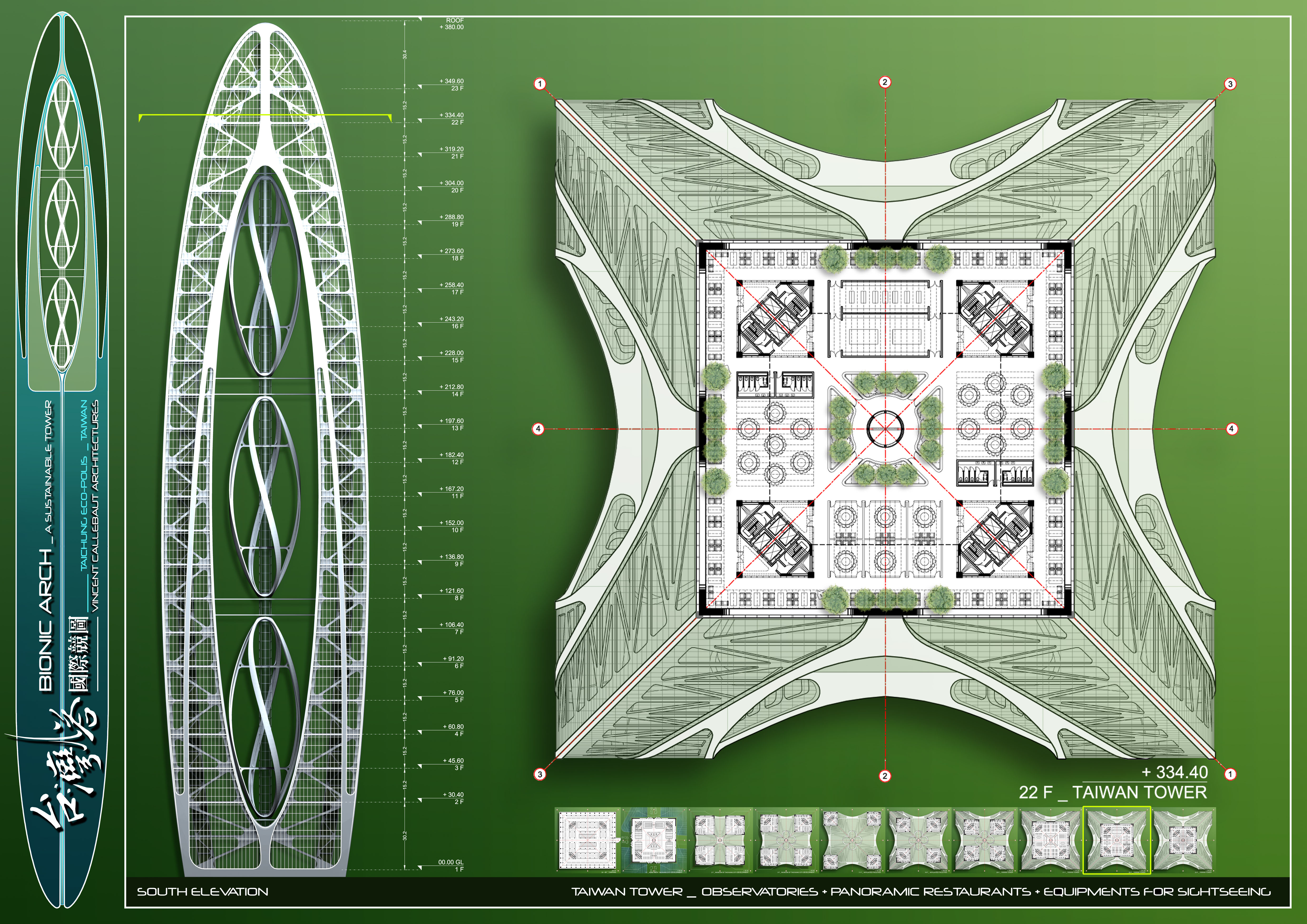 Bionic Arch, A Sustainable Tower by Vincent Callebaut Architectures ...