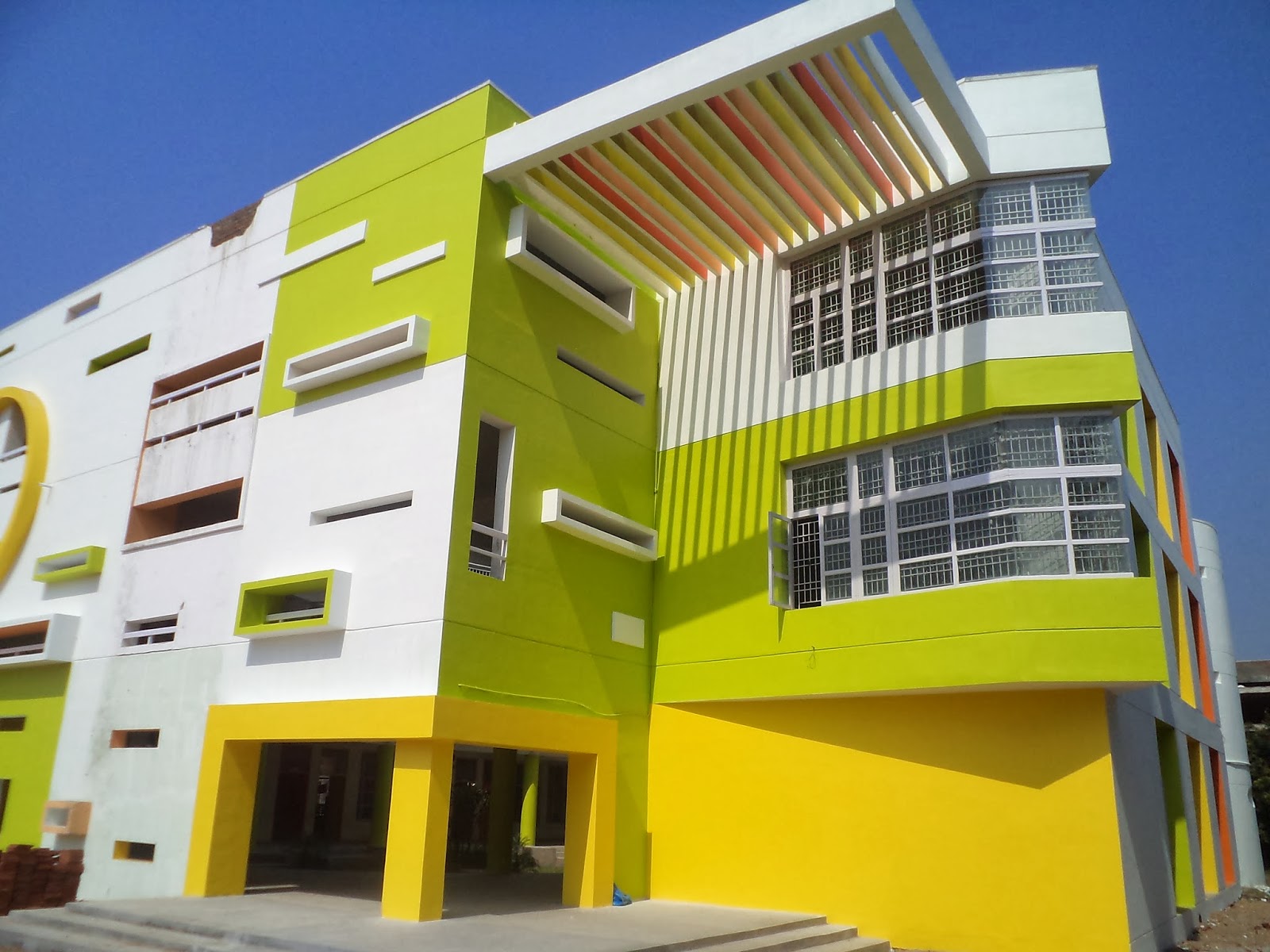 Vishwaksena Vidya Vikas School by Murali Architects - Architizer
