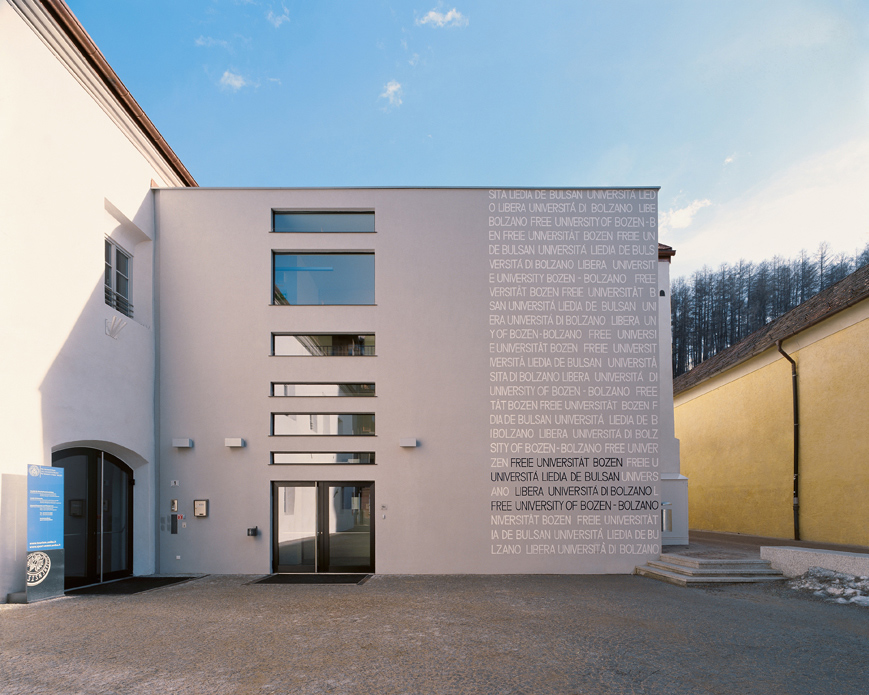 New seat of the Free University of Bolzano, Brunico by Roland Baldi ...