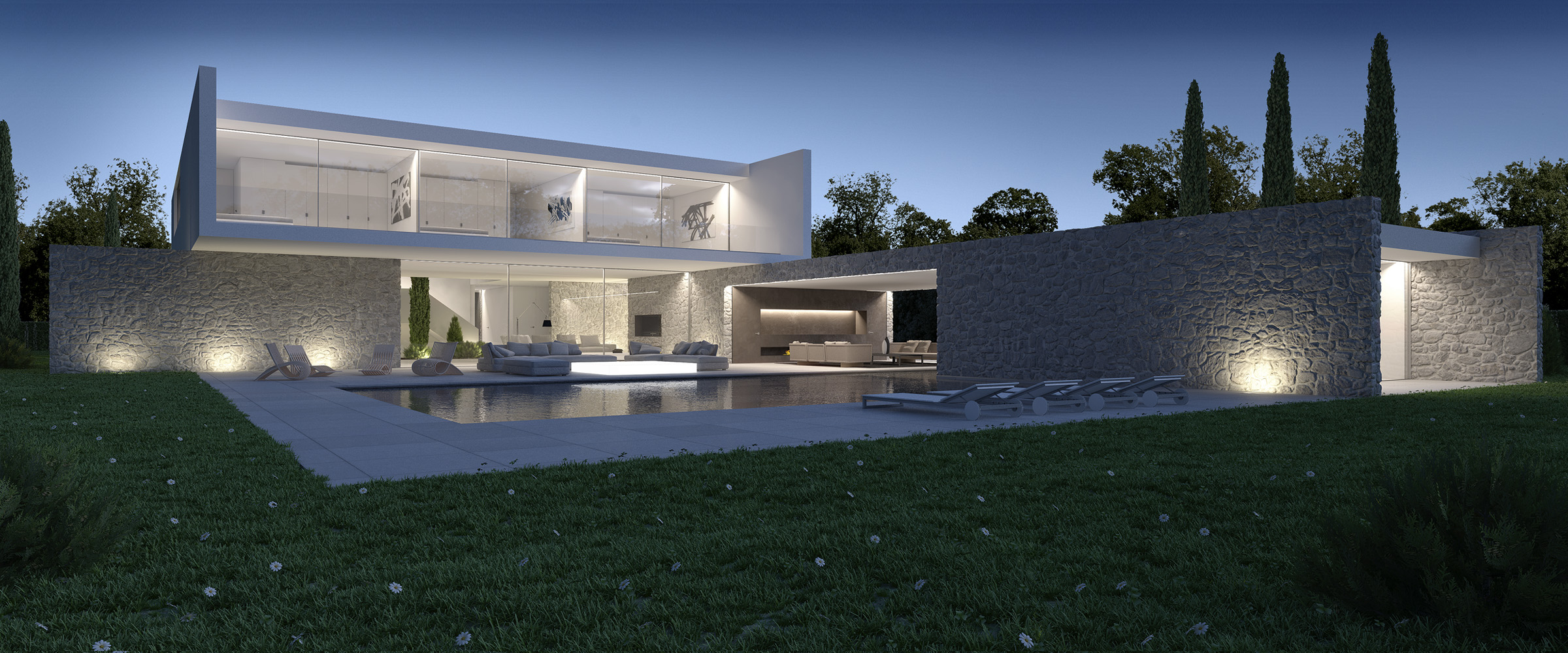 House on Golf Course by Gallardo Llopis Arquitectos - Architizer