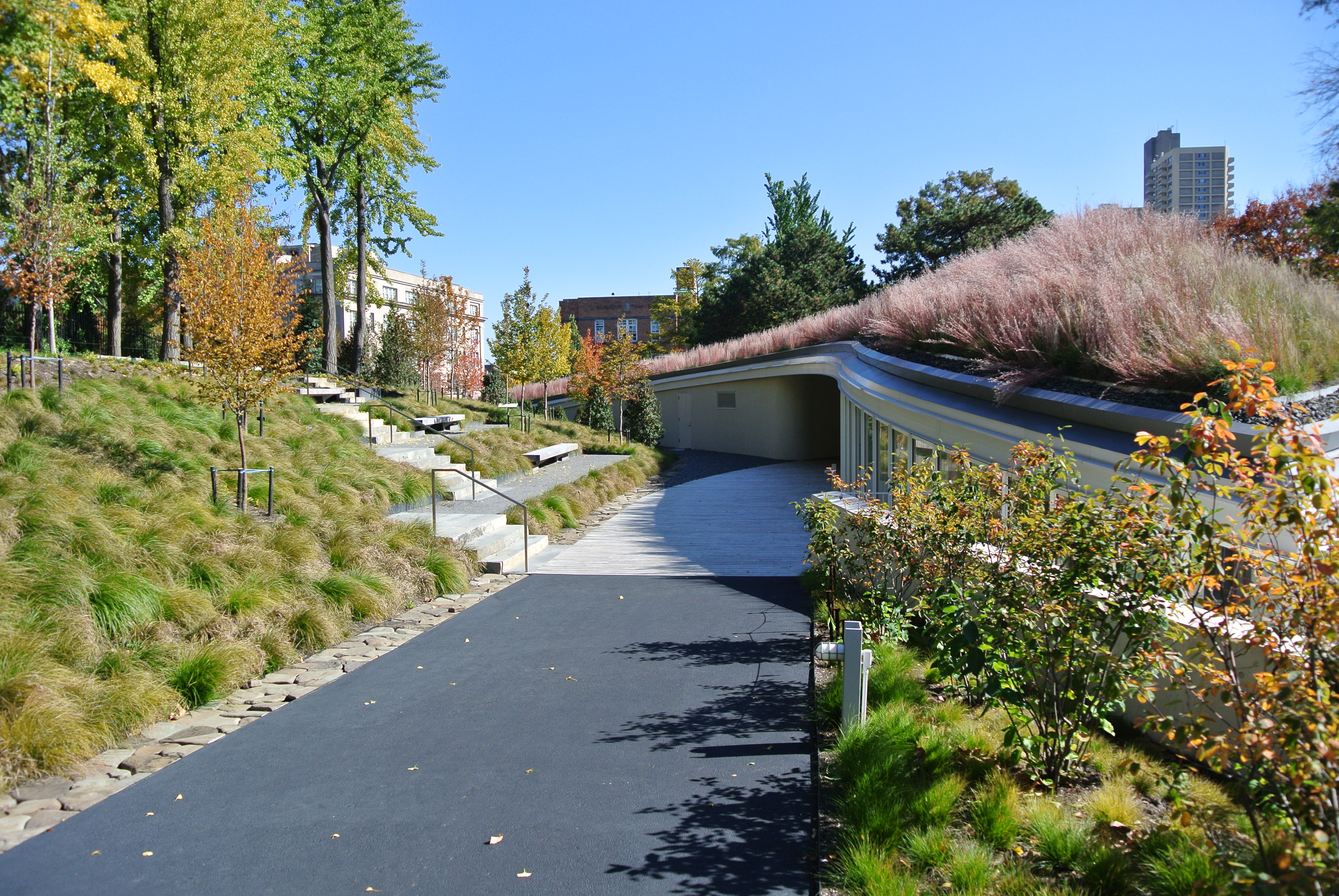 Brooklyn Botanic Garden Visitor Center Living Roof and Landscape by ...