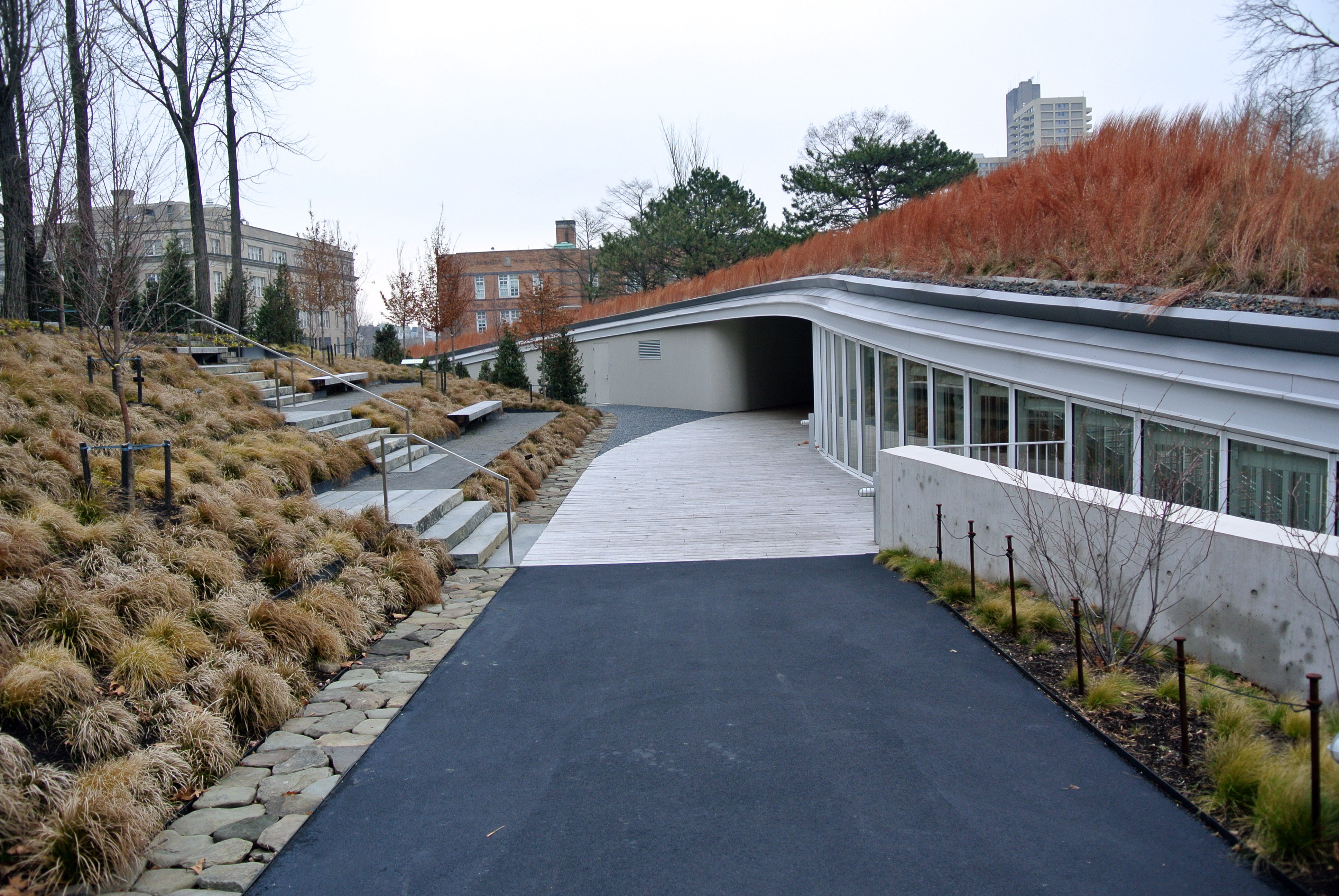 Brooklyn Botanic Garden Visitor Center Living Roof and Landscape by ...