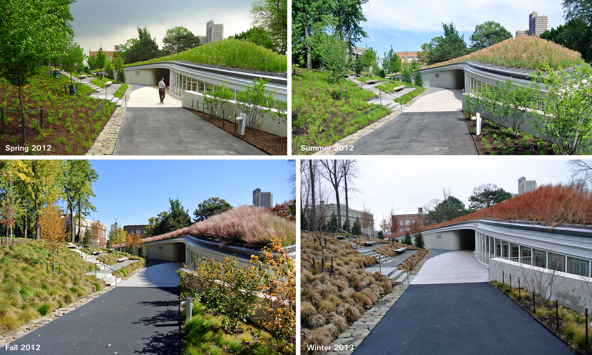 Brooklyn Botanic Garden Visitor Center Living Roof and Landscape by ...