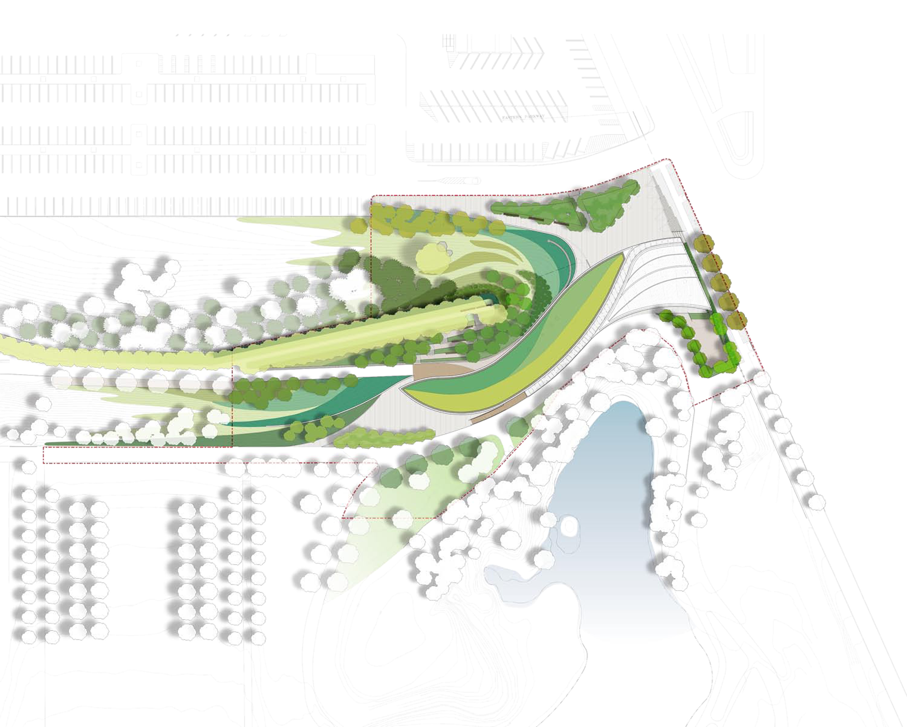 Brooklyn Botanic Garden Visitor Center Living Roof and Landscape by ...