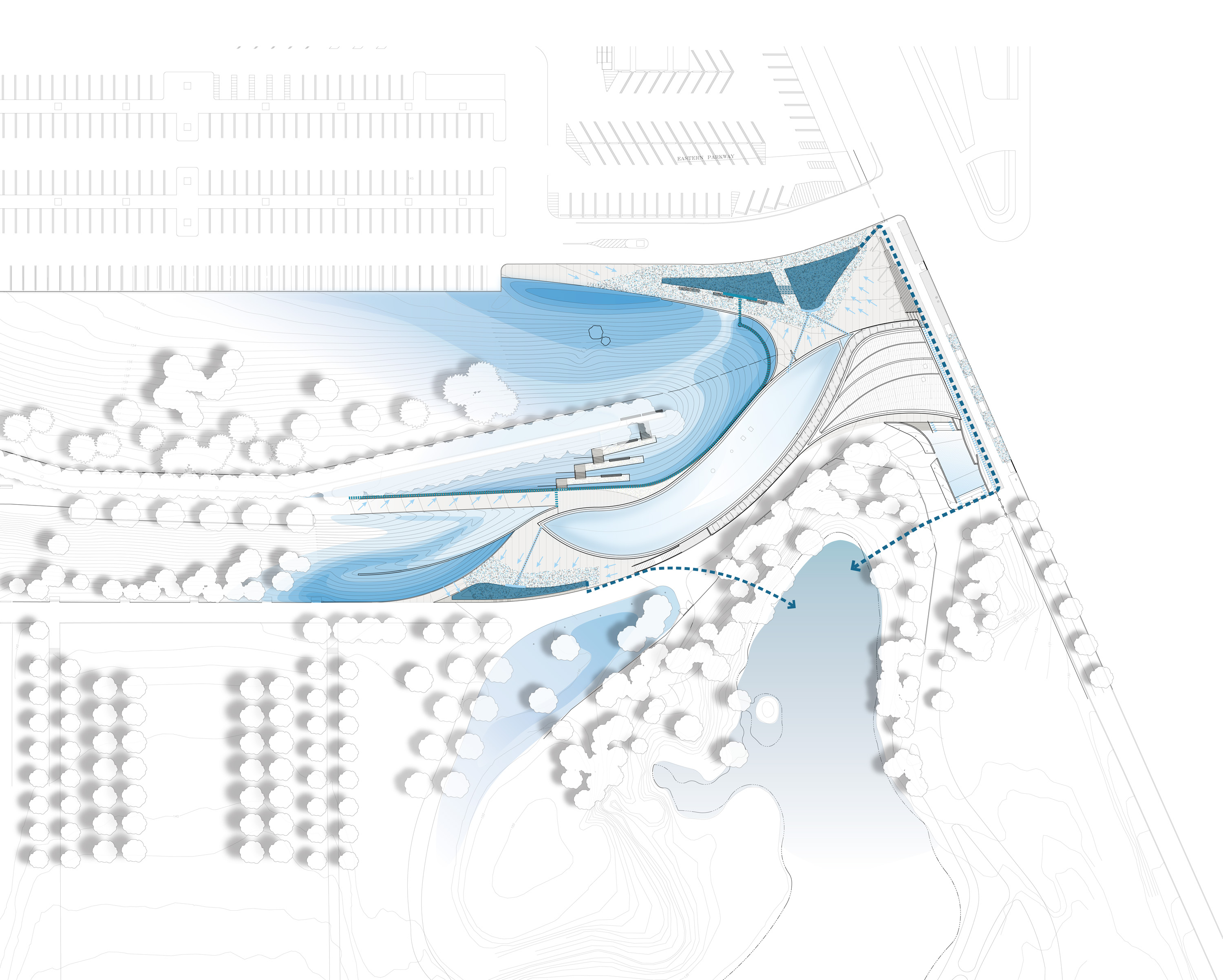 Brooklyn Botanic Garden Visitor Center Living Roof and Landscape by ...