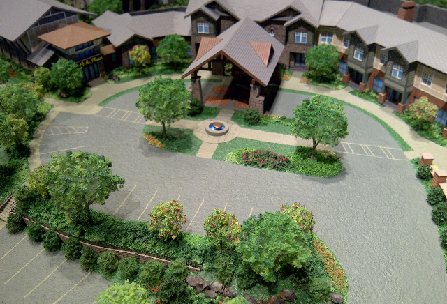 Noble Village Site Plan Scale Model by Willadsen Scale Models - Architizer