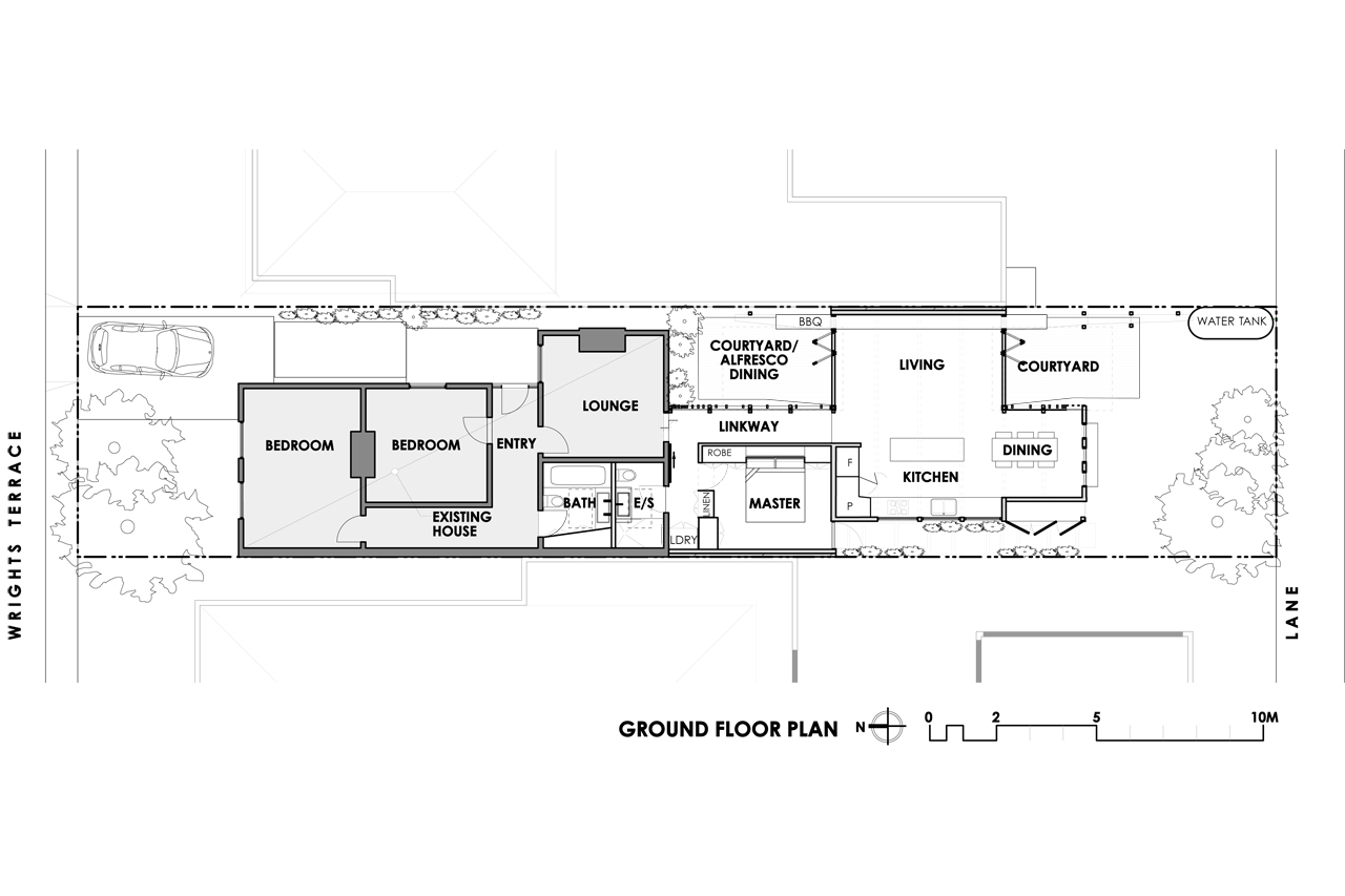 Convertible Courtyards House by Christopher Megowan Design - Architizer