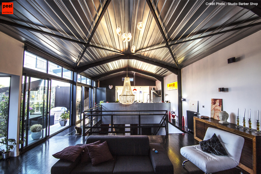 METAL HOUSE by peel architectes - Architizer