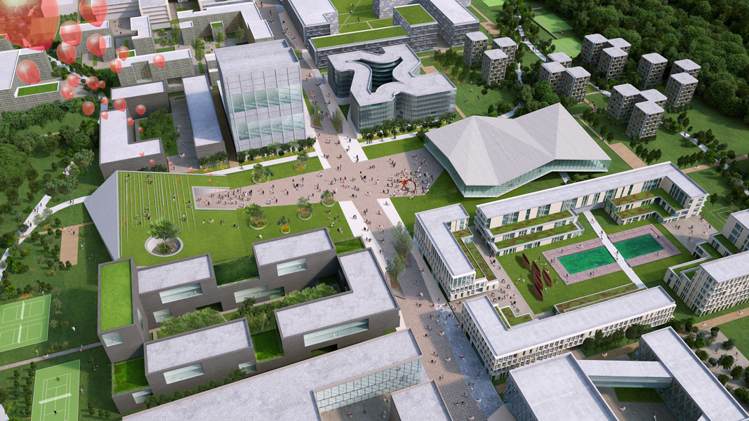 Weifang Science and Technology University Master Plan by SLAB ...