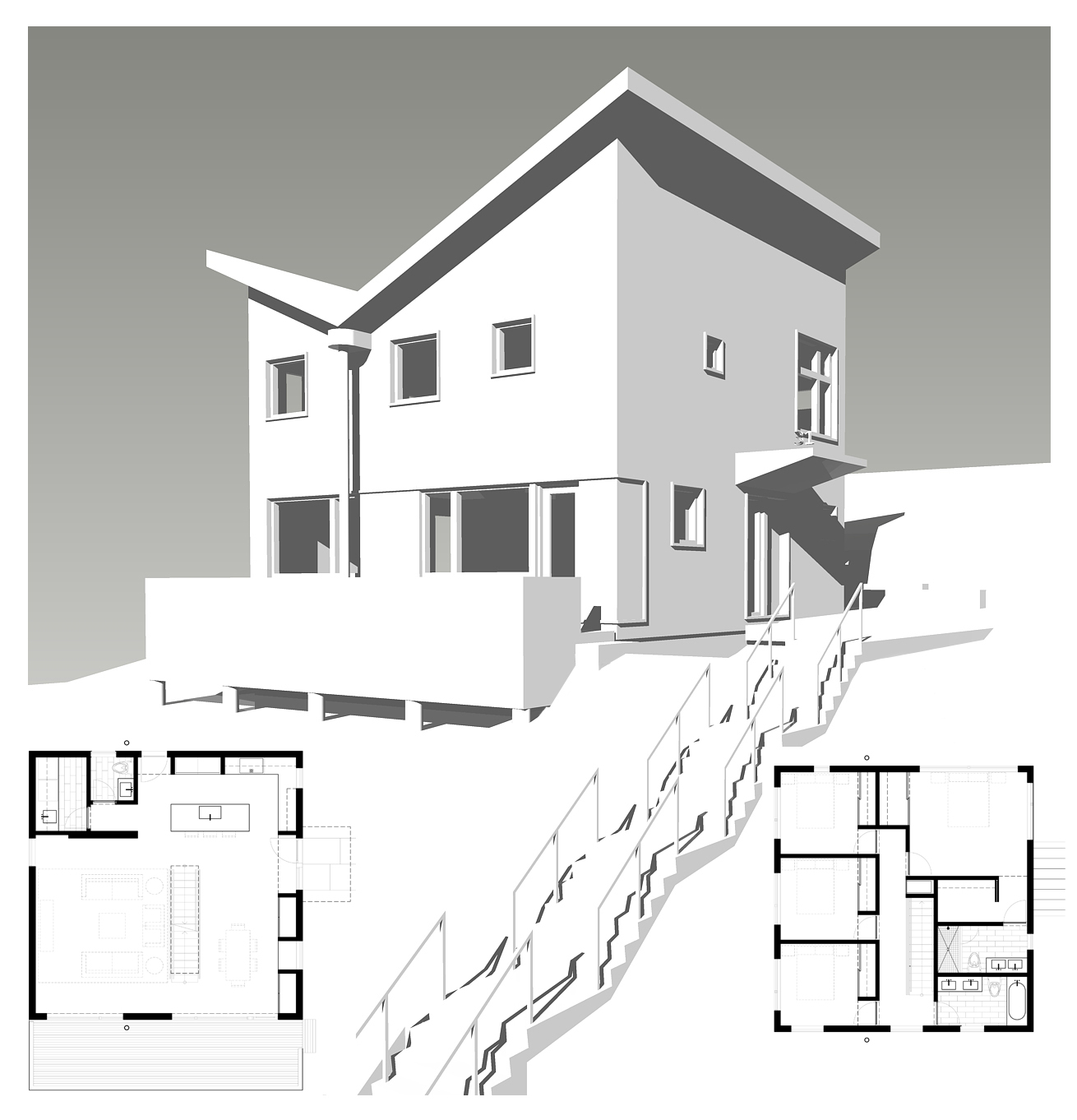 Idea 800380: Vandersande House by VISCONTI architecture in Hastings-on ...