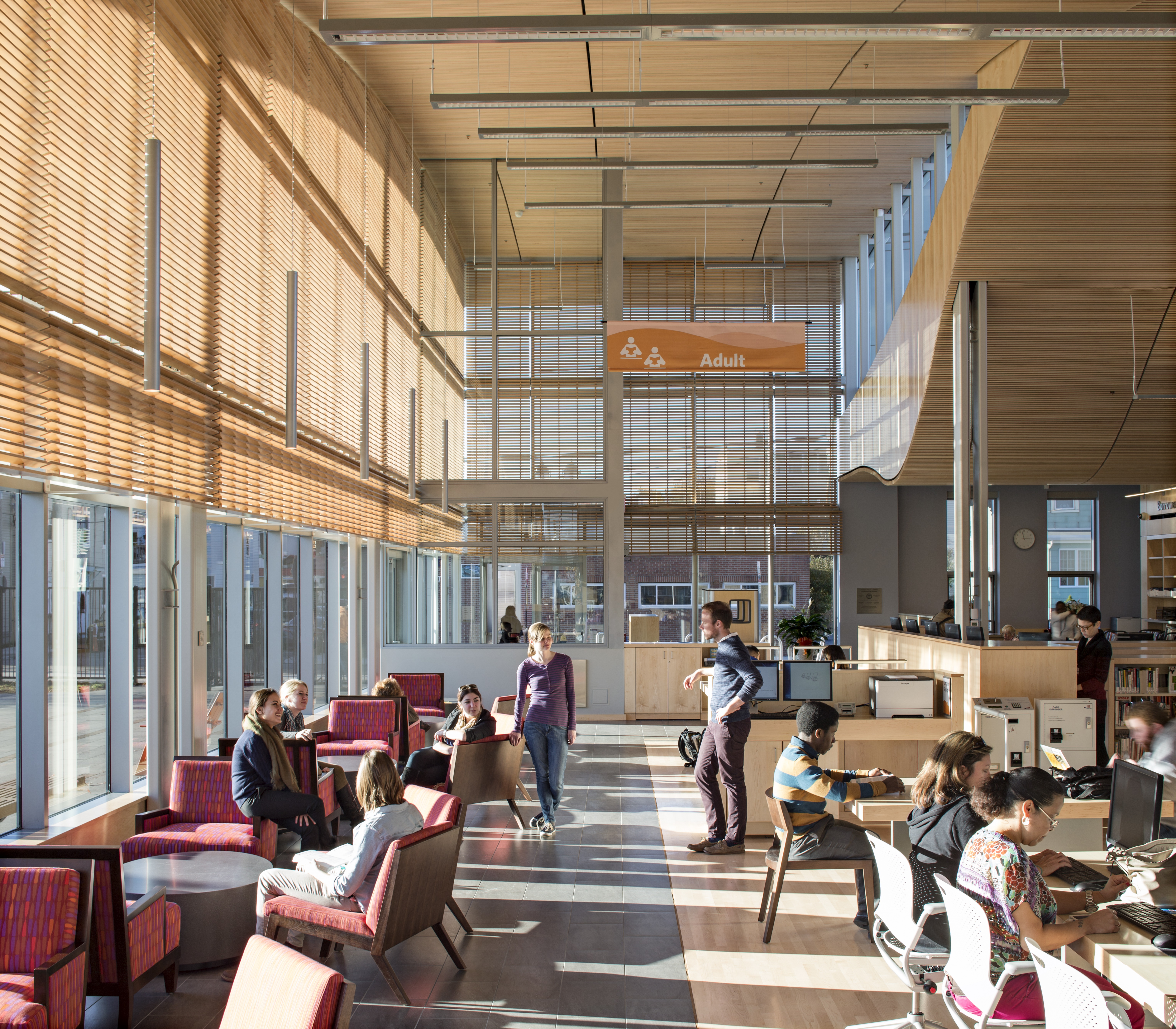 East Boston Branch Library- Boston Public Library by William Rawn ...