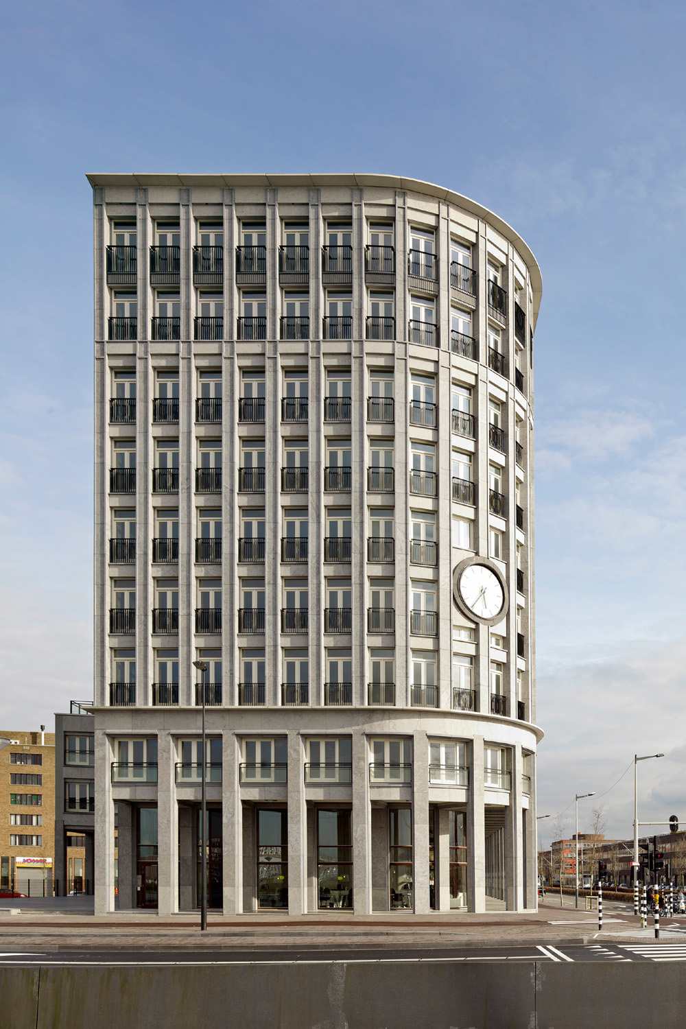 Solids IJburg, open structure by Baumschlager Eberle Architekten ...