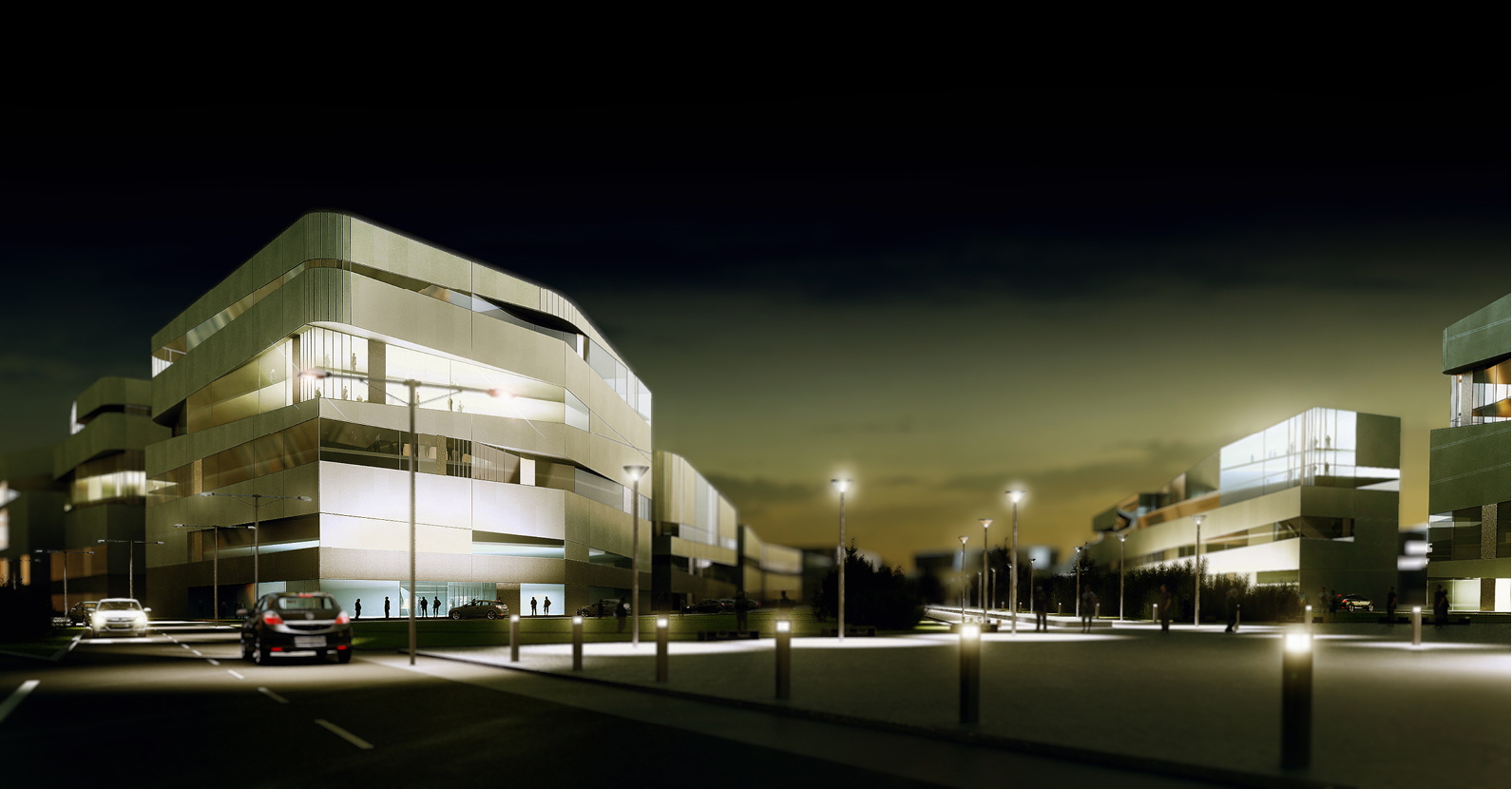 Retail & Entertainment Centre and Housing by Aand3 architecture & 3D ...