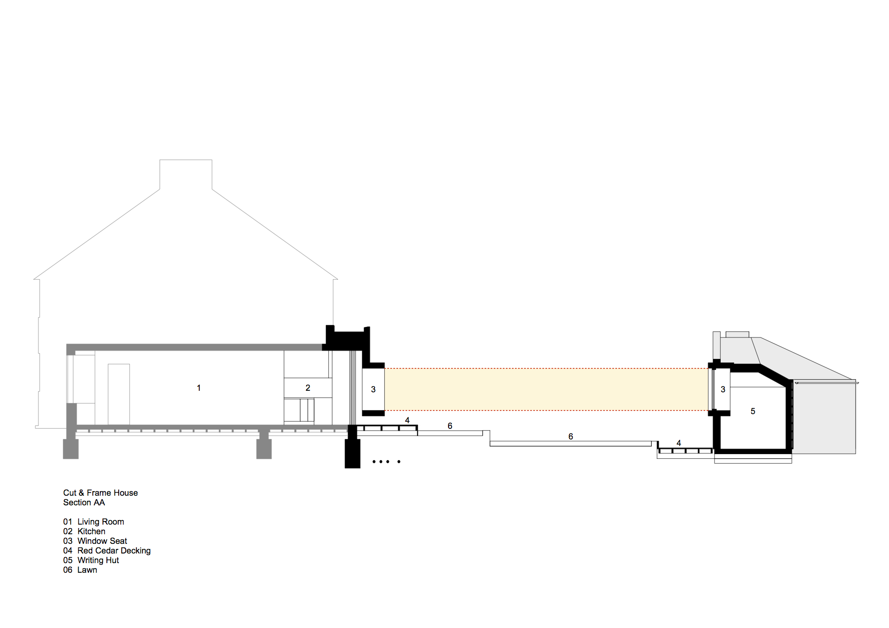 Cut and Frame House by Ashton Porter Architects - Architizer