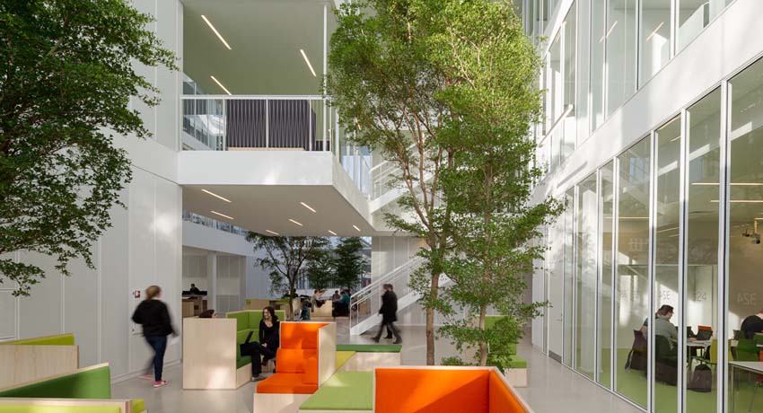 Revolutionary hybrid ventilation system, for new research building ...