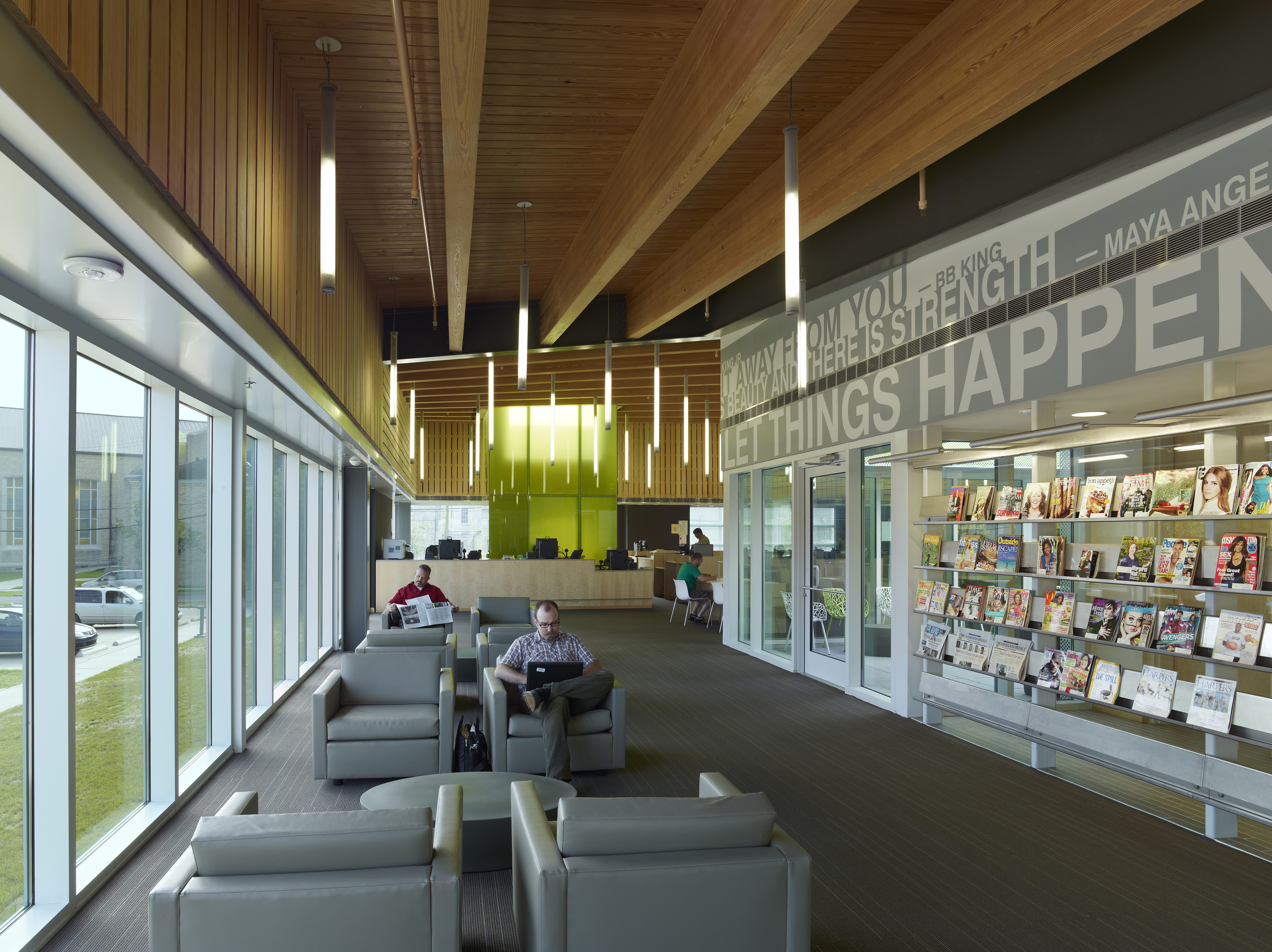 Rosa F. Keller Library & Community Center by EskewDumezRipple - Architizer